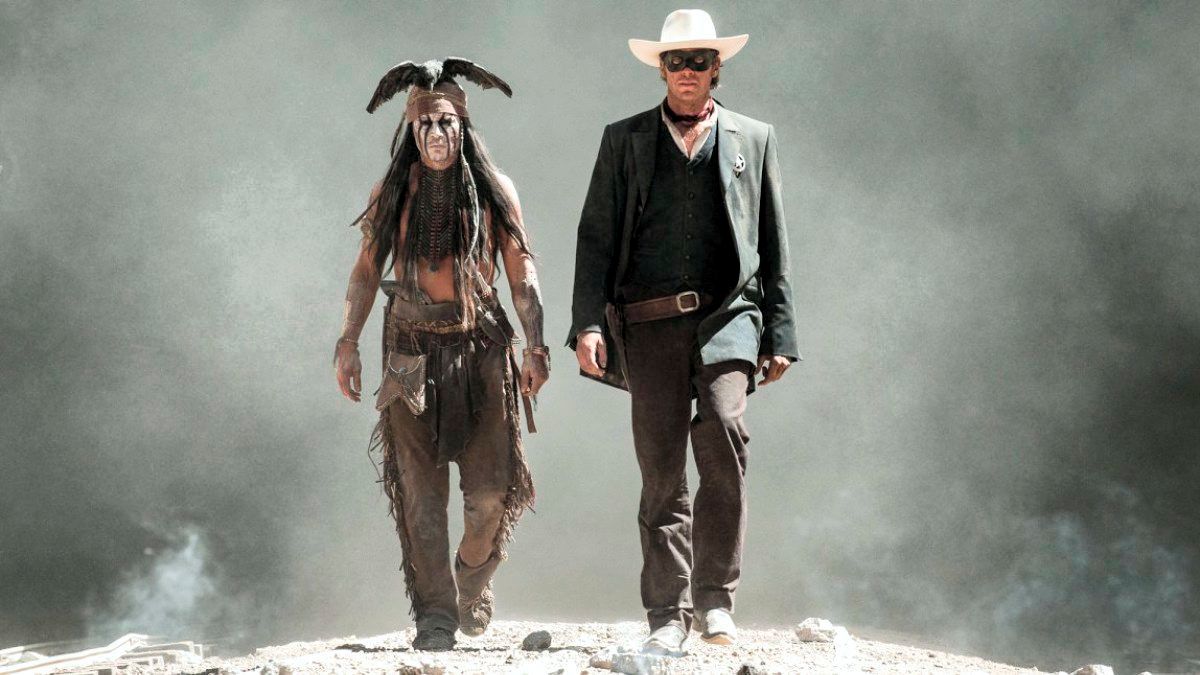 Johnny Depp som skrullete indianer - smp.no