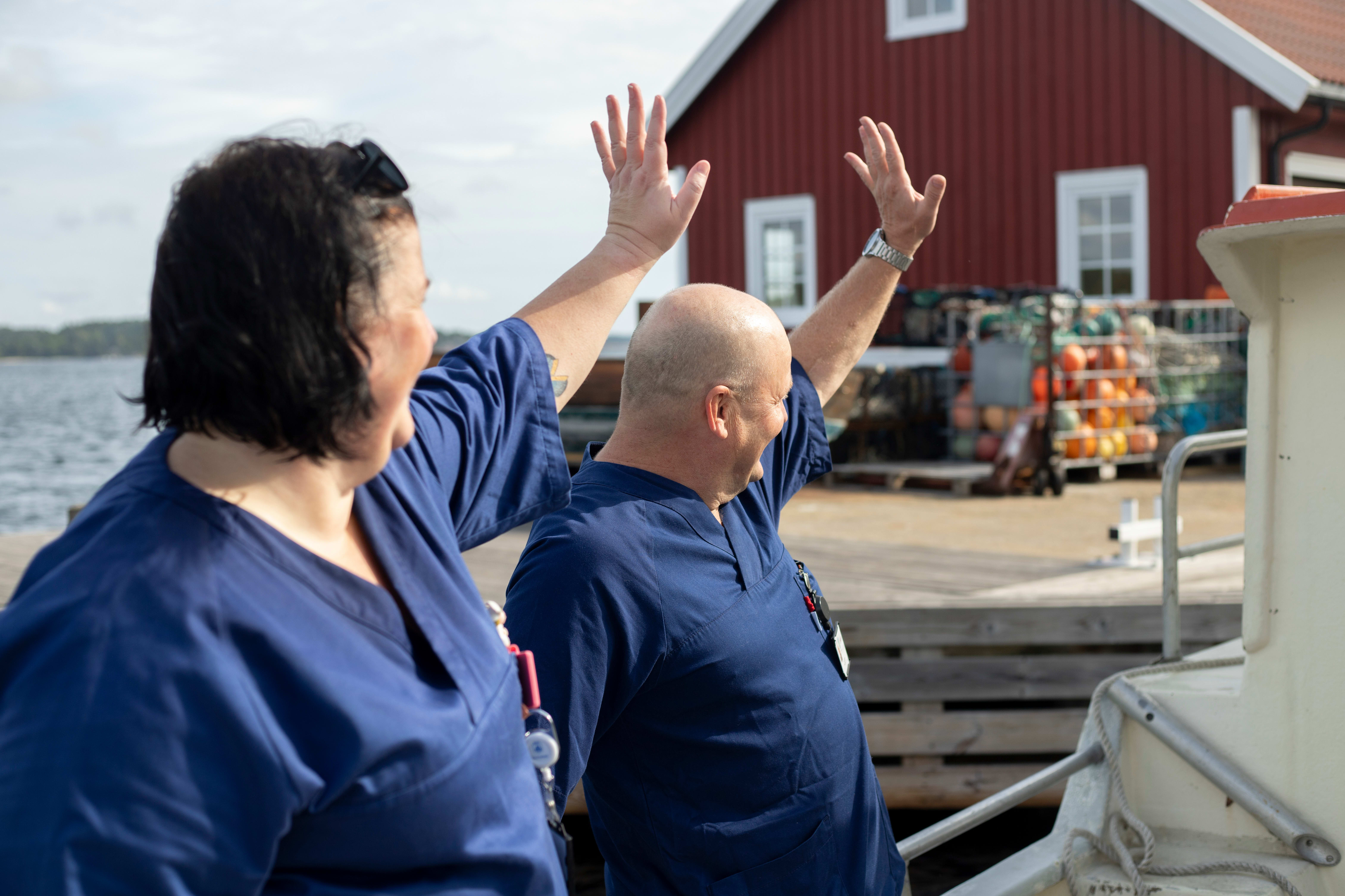 Her kjører hjemmetjenesten båt: – Det handler om livskvalitet ...