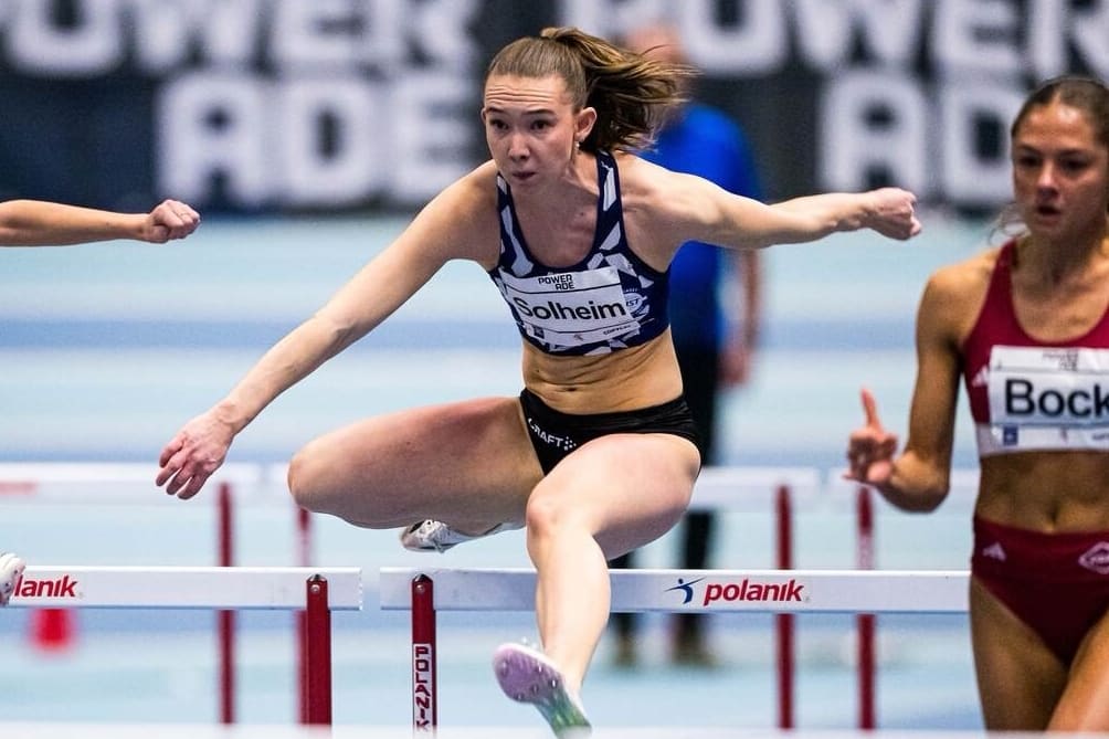 Bømlingen, Anna Solheim, sikra nok ein medalje i NM i friidrett i helga ...