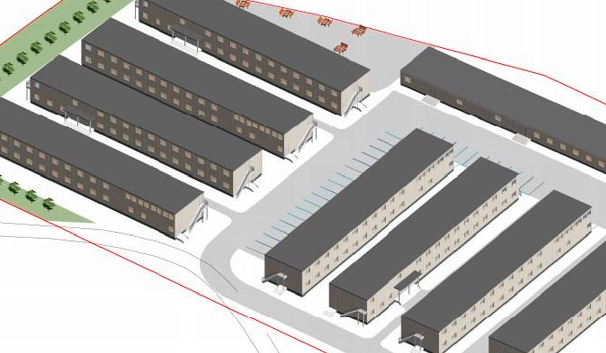 Stord Innkvartering skal byggja brakkeby til 350 jernbanearbeidarar ... Stord Innkvartering skal byggja brakkeby til 350 jernbanearbeidarar ...
