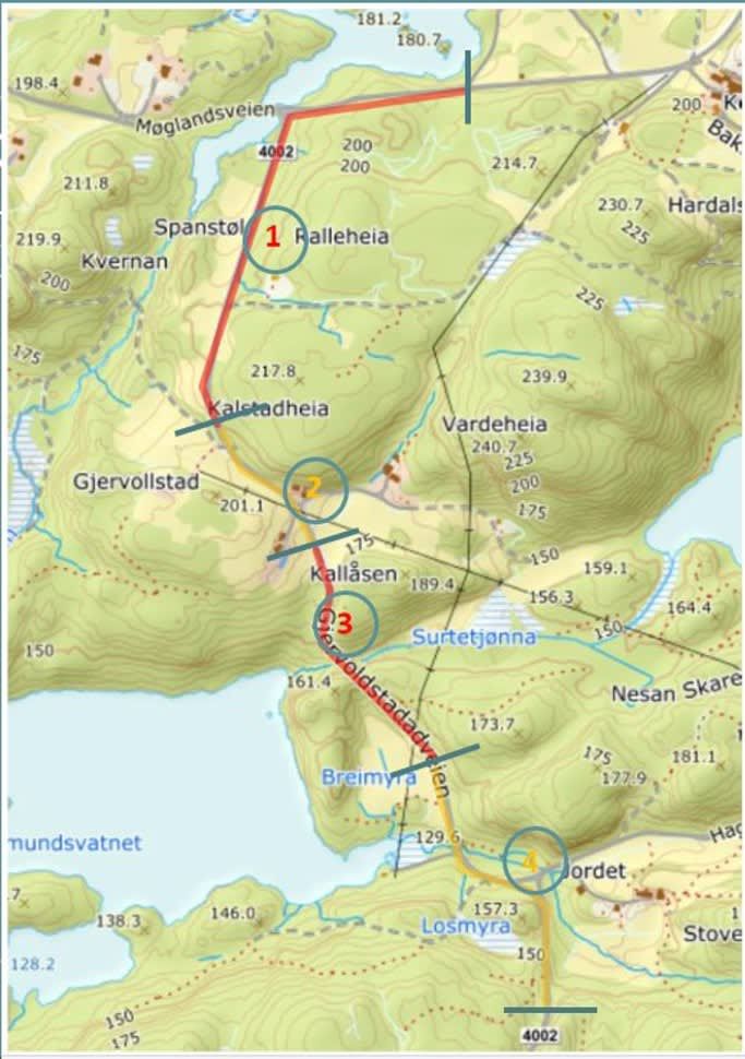 Stenger deler av fylkesvei til april - l-a.no