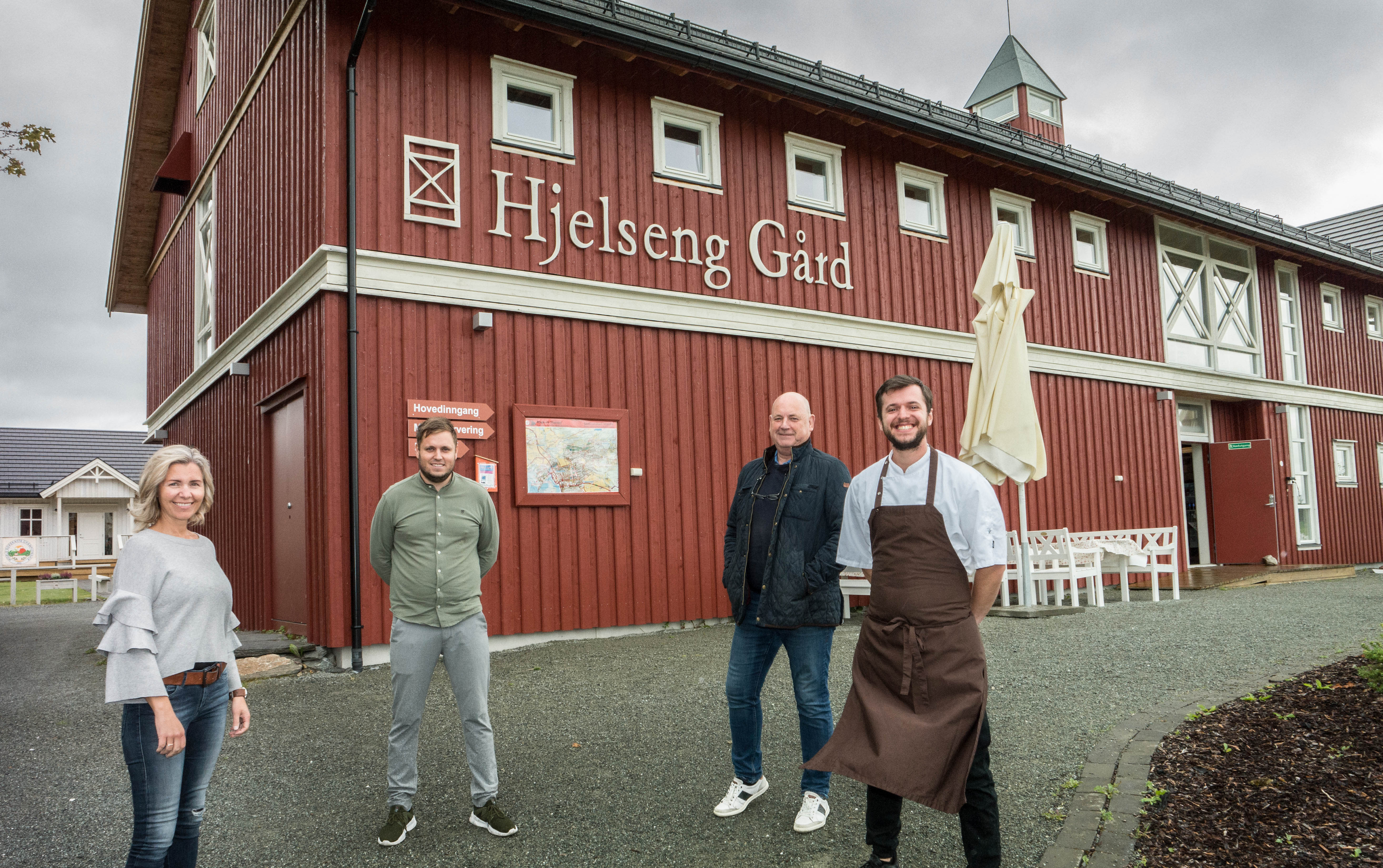 Nye drivere på kjøkkenet setter i gang spennende satsing på gården ...