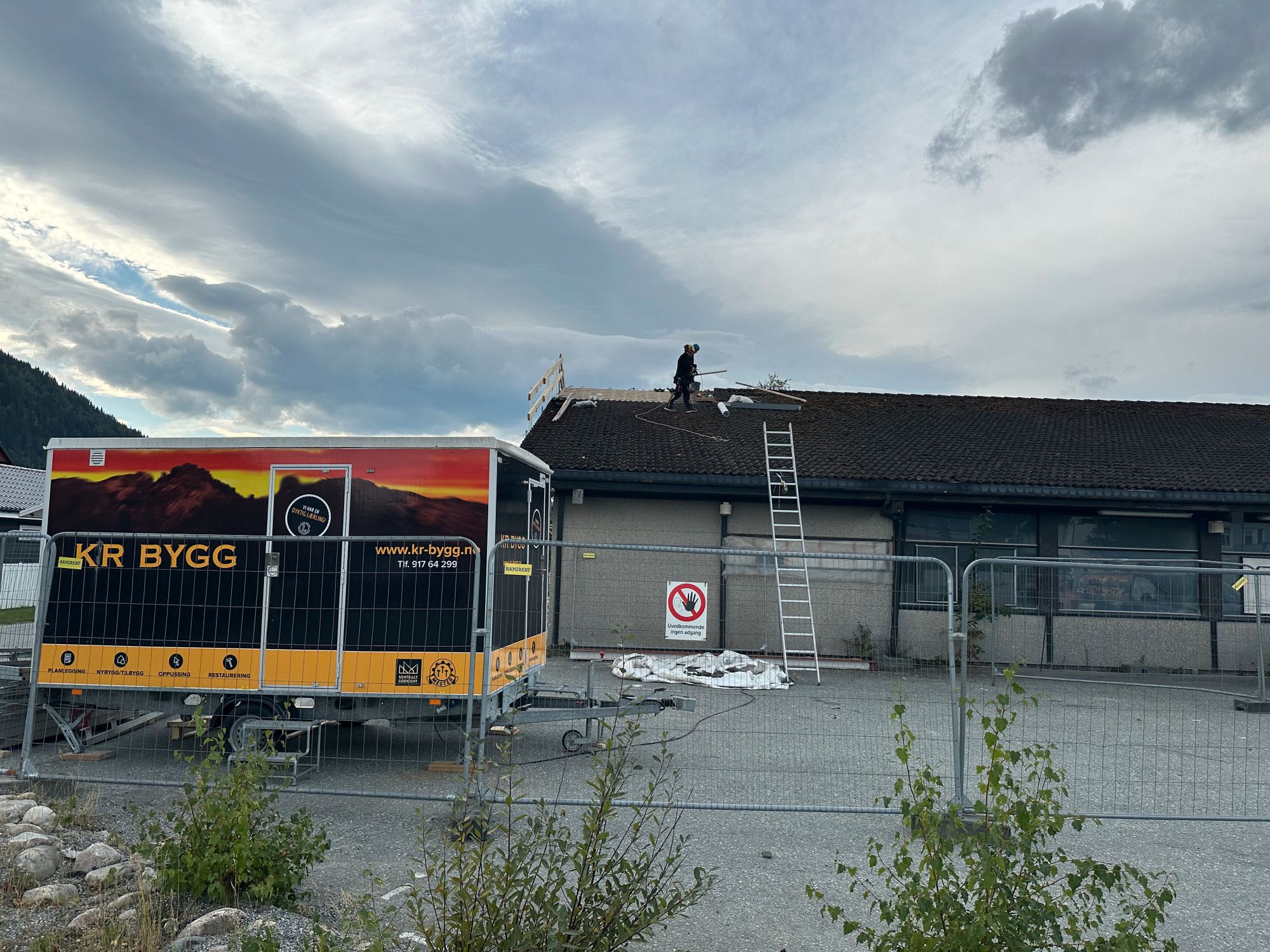 Ombyggingen har startet - treningskjeden Impulse kan bli ny leietaker