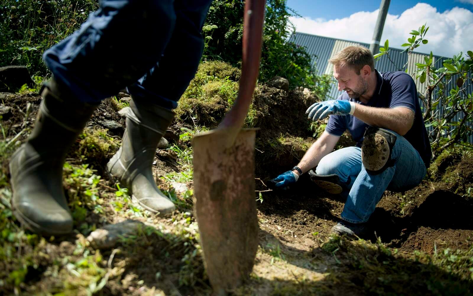 Storfunn i vikinggrav - sunnhordland.no
