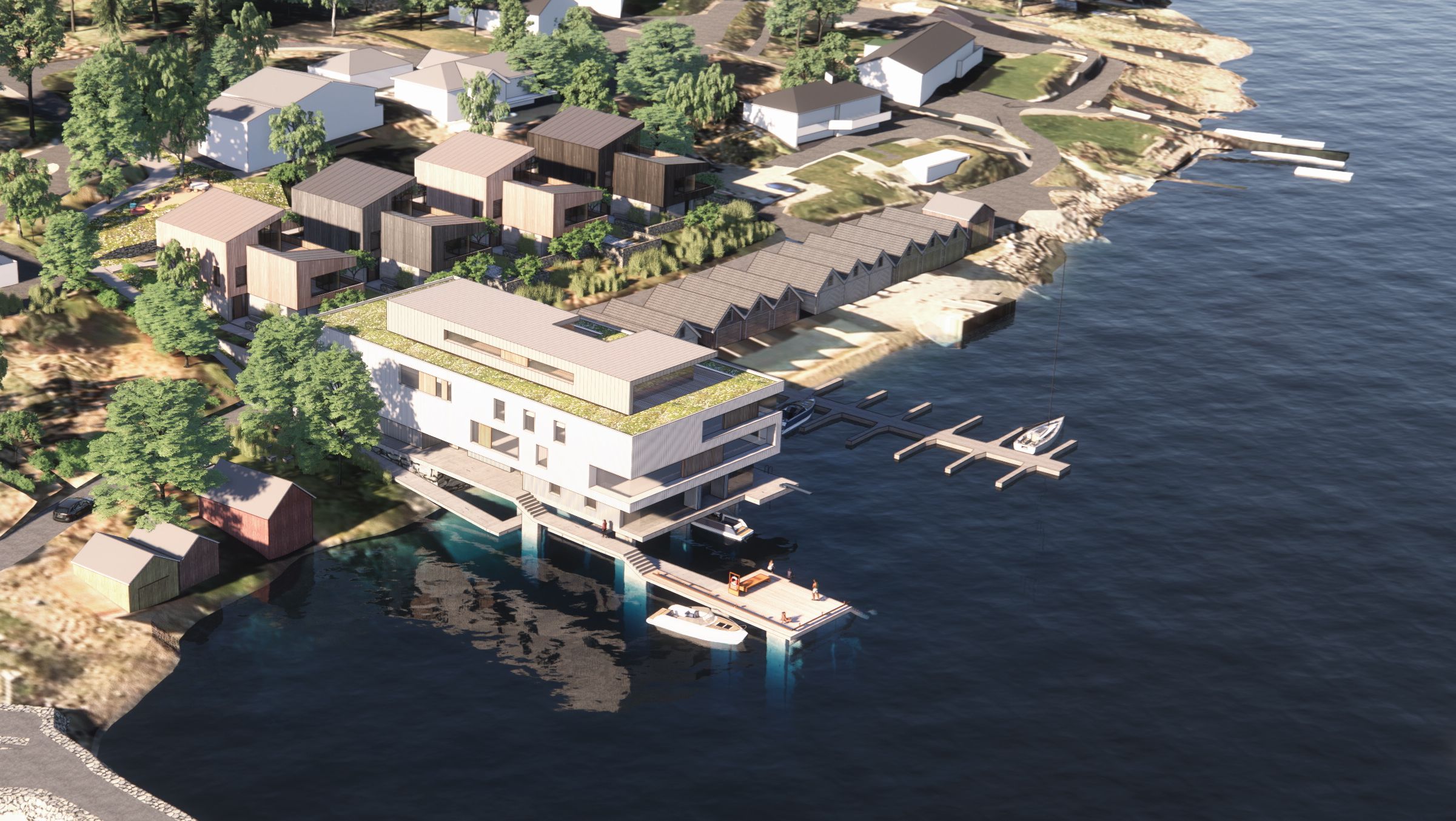 Naboer mener friareal blir rasert. Dette sier utbygger - smp.no