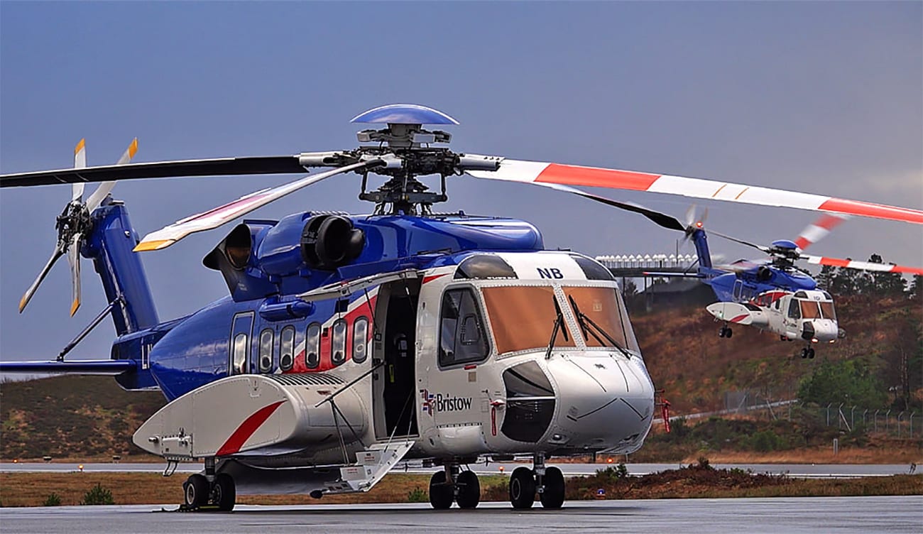 Nær 30 Nordsjø-helikopter landar og tek av på Stord lufthamn kvar dag ...