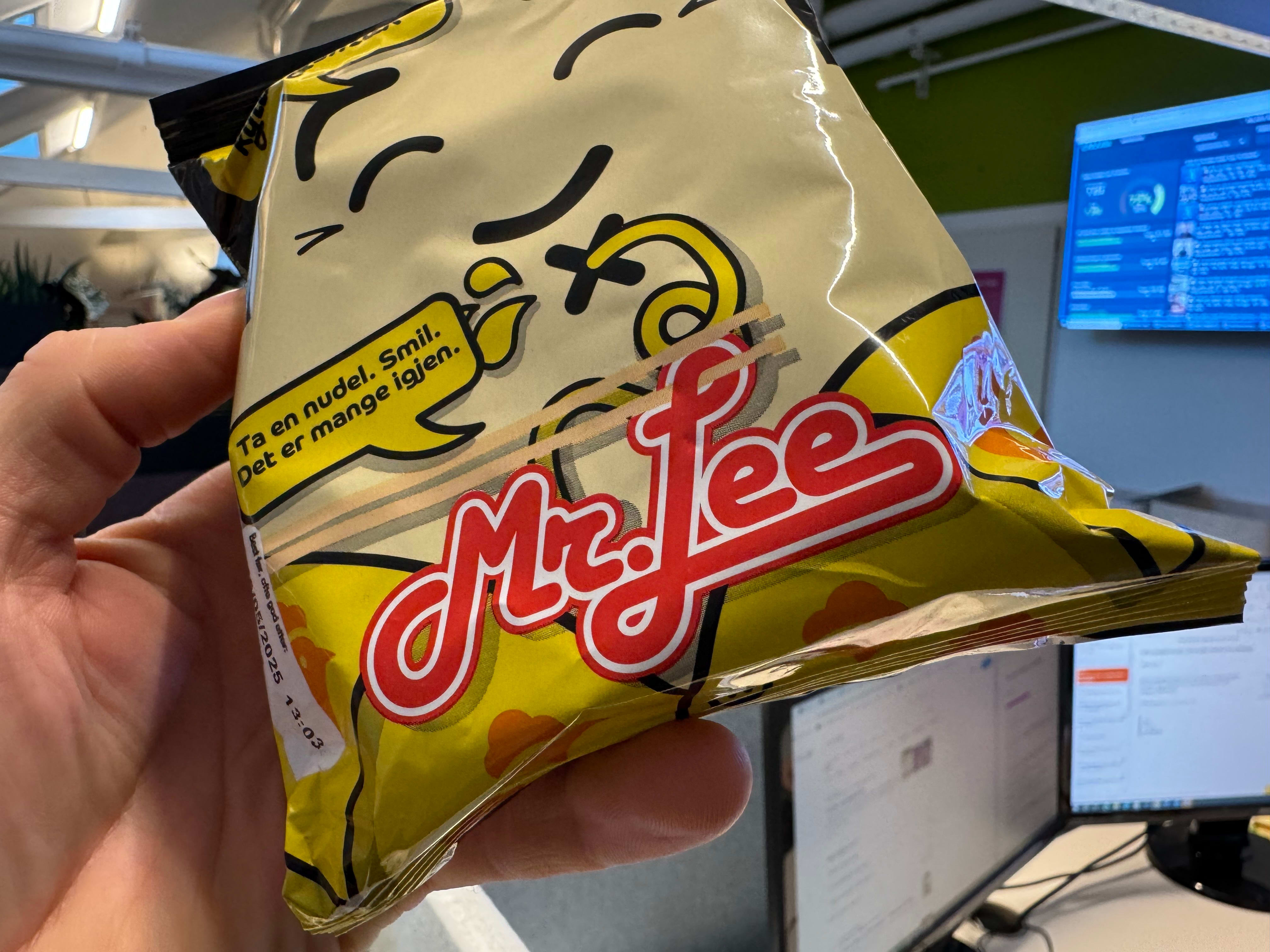 Alle varianter av Mr. Lee-nudler trekkes fra markedet - agderposten.no