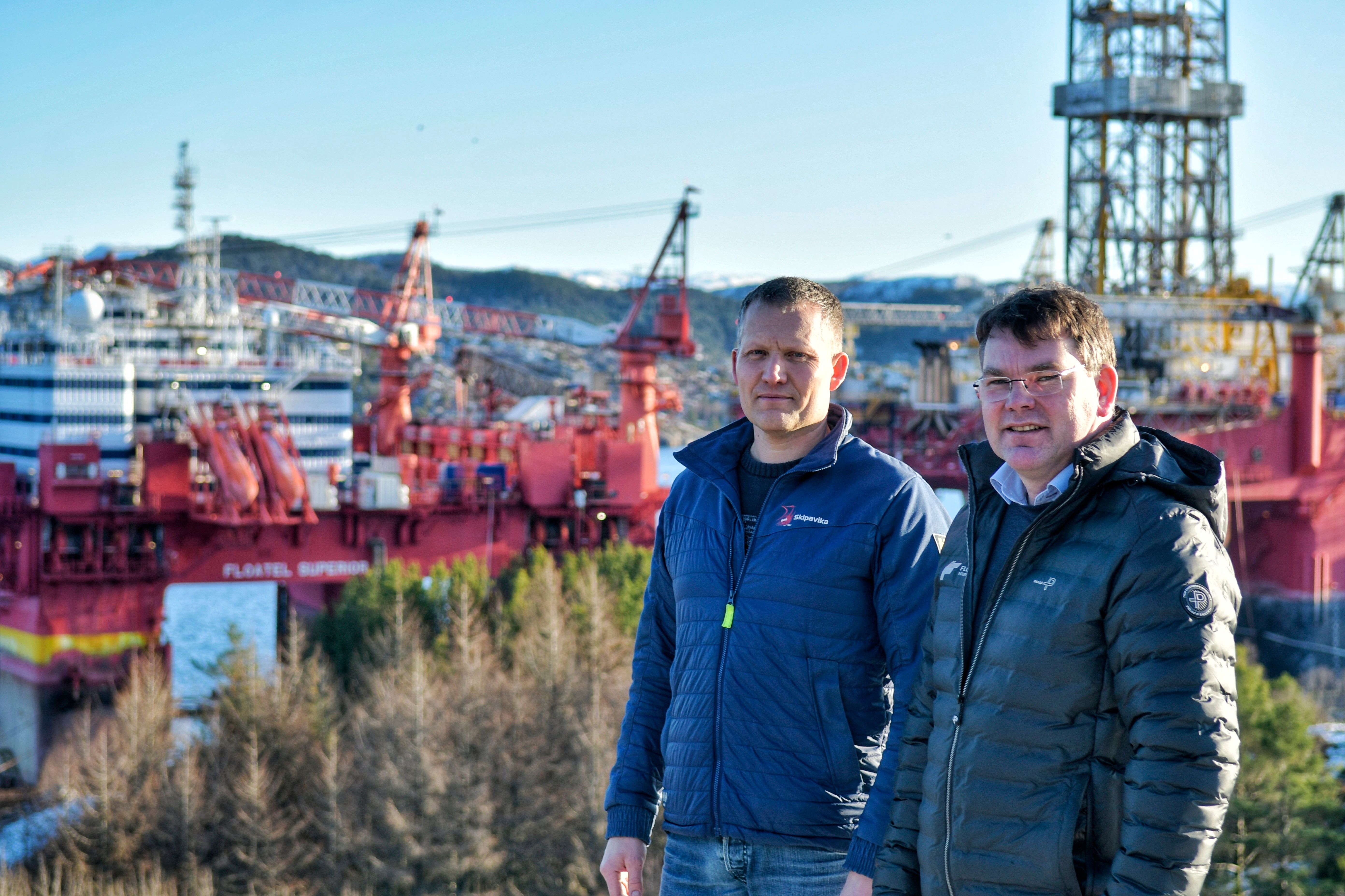 Riggar frå heile verda søkjer hamn i Skipavika - strilen.no