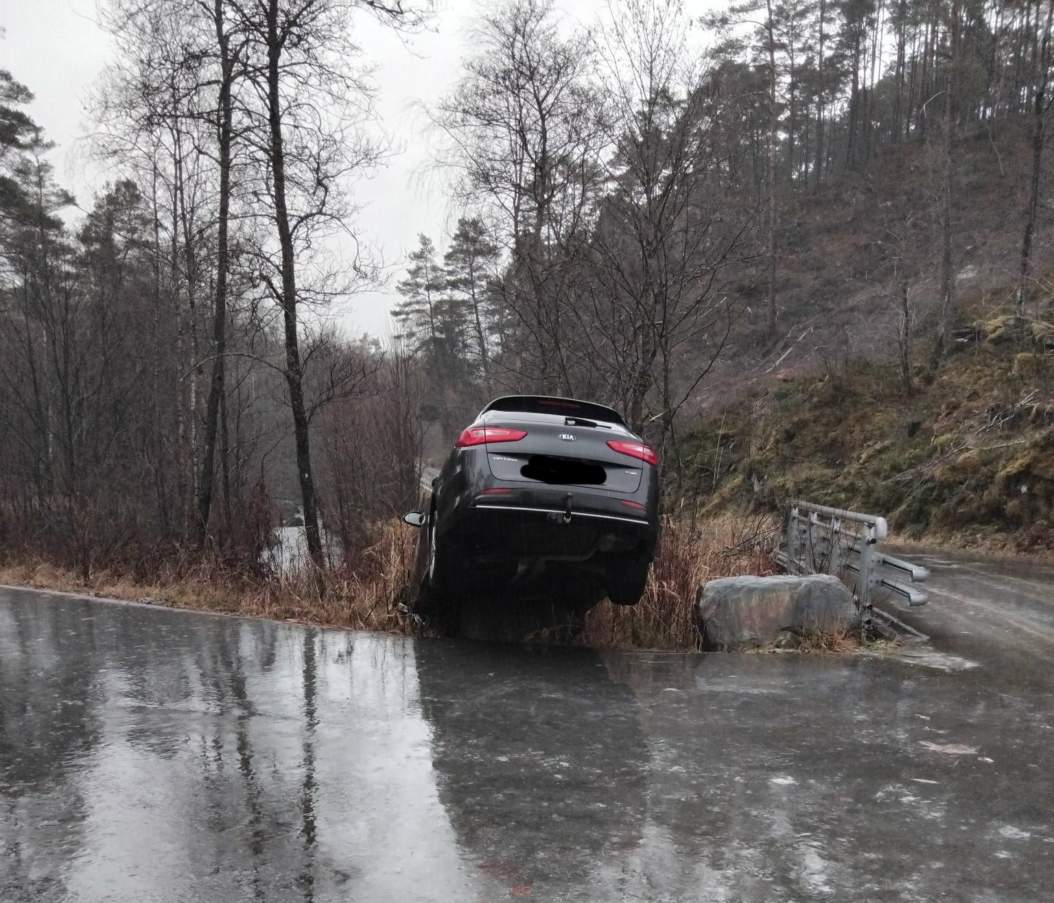 Her gjekk det gale: - Det er livsfarleg her nede - stord24.no