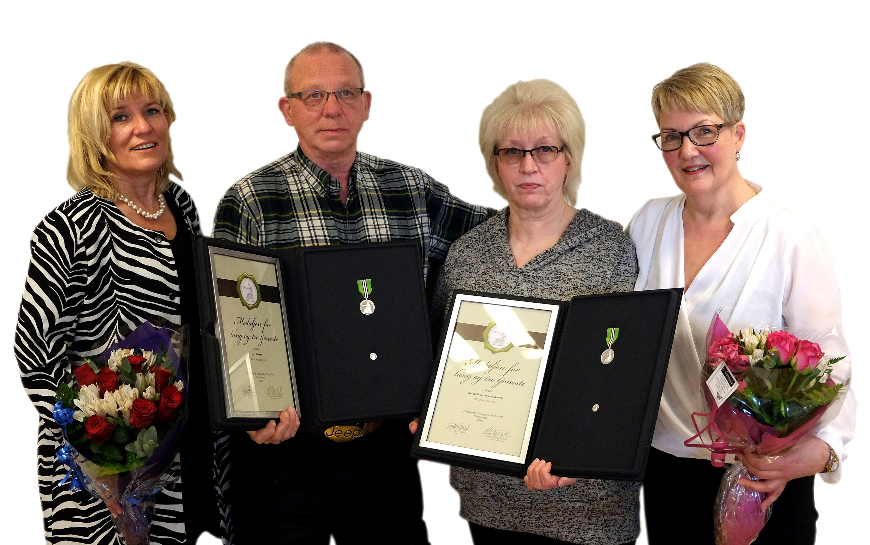 Medalje for lang og tro tjeneste - ht.no