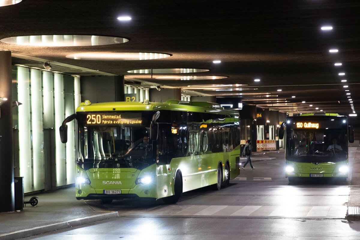 Passa­sjer skal ha skal­let til bussjå­før - fvn.no