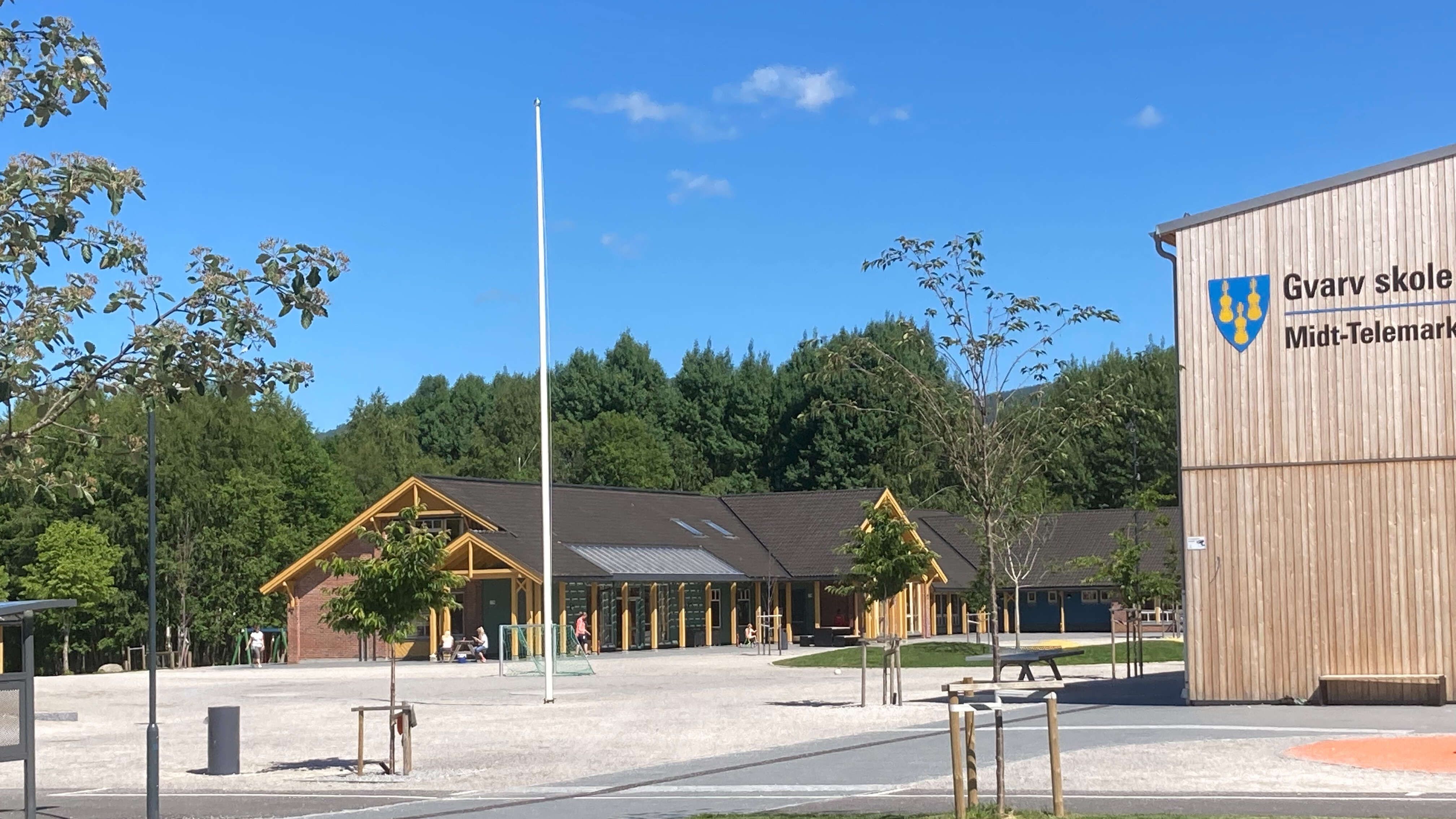 Heiste regnbueflagget på skolen lørdag - nå er det borte - varden.no