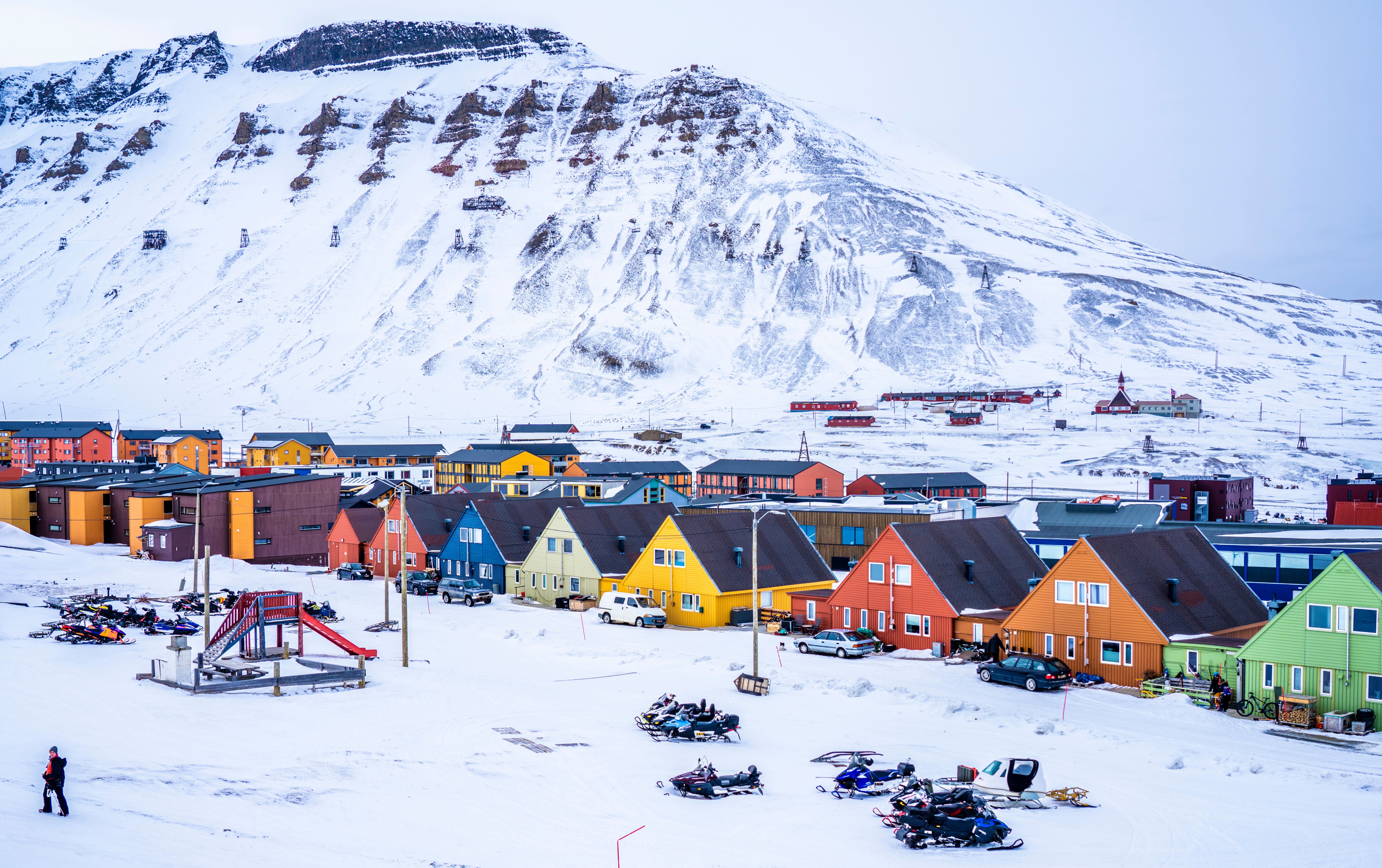 Rekordmange innbyggere i Longyearbyen - banett.no