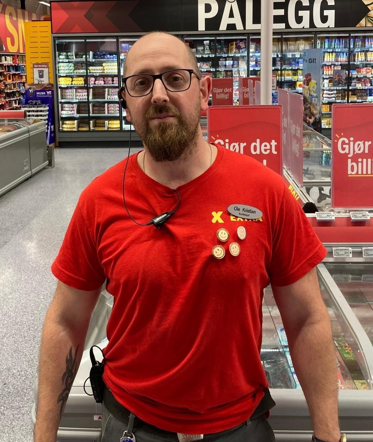 Ole Kristian (40) er ny butikksjef: – Veldig spennende - s-n.no