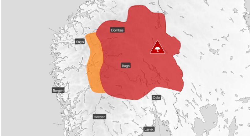 Utvider ekstremværet - vil herje gjennom natta - dolen.no Utvider ekstremværet - vil herje gjennom natta - dolen.no