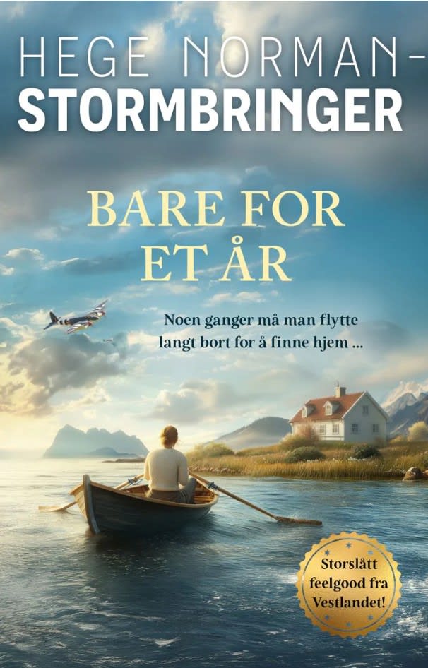 Hege ute med roman – frå Gjøneset og området rundt