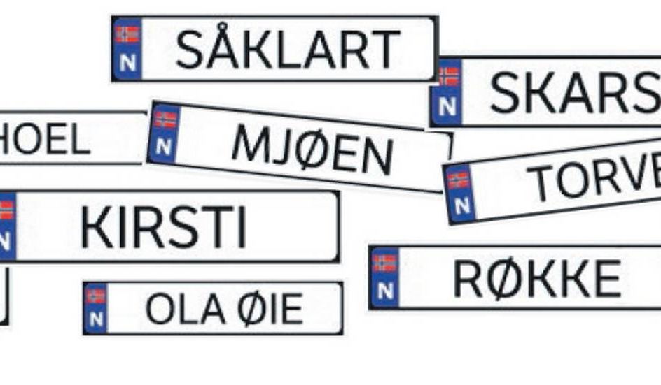 Sjekk hvilke skilt som er ledige - opp.no Sjekk hvilke skilt som er ledige - opp.no