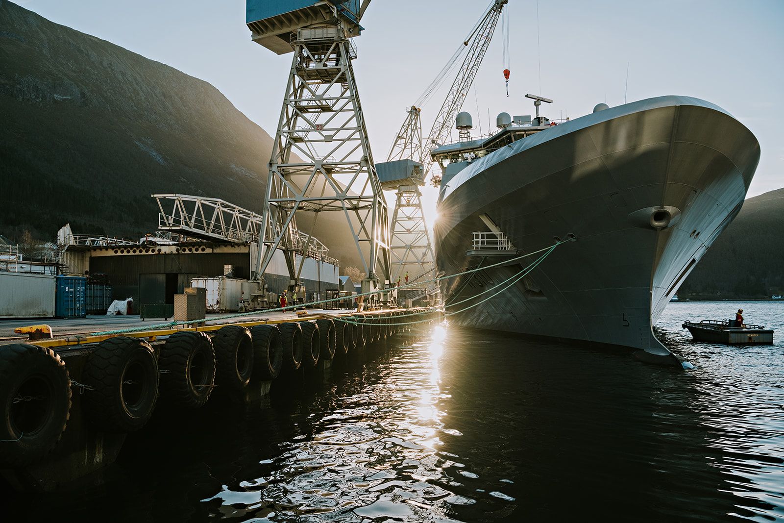 Nominert til årets skip – testes ved Vard Langsten - rbnett.no
