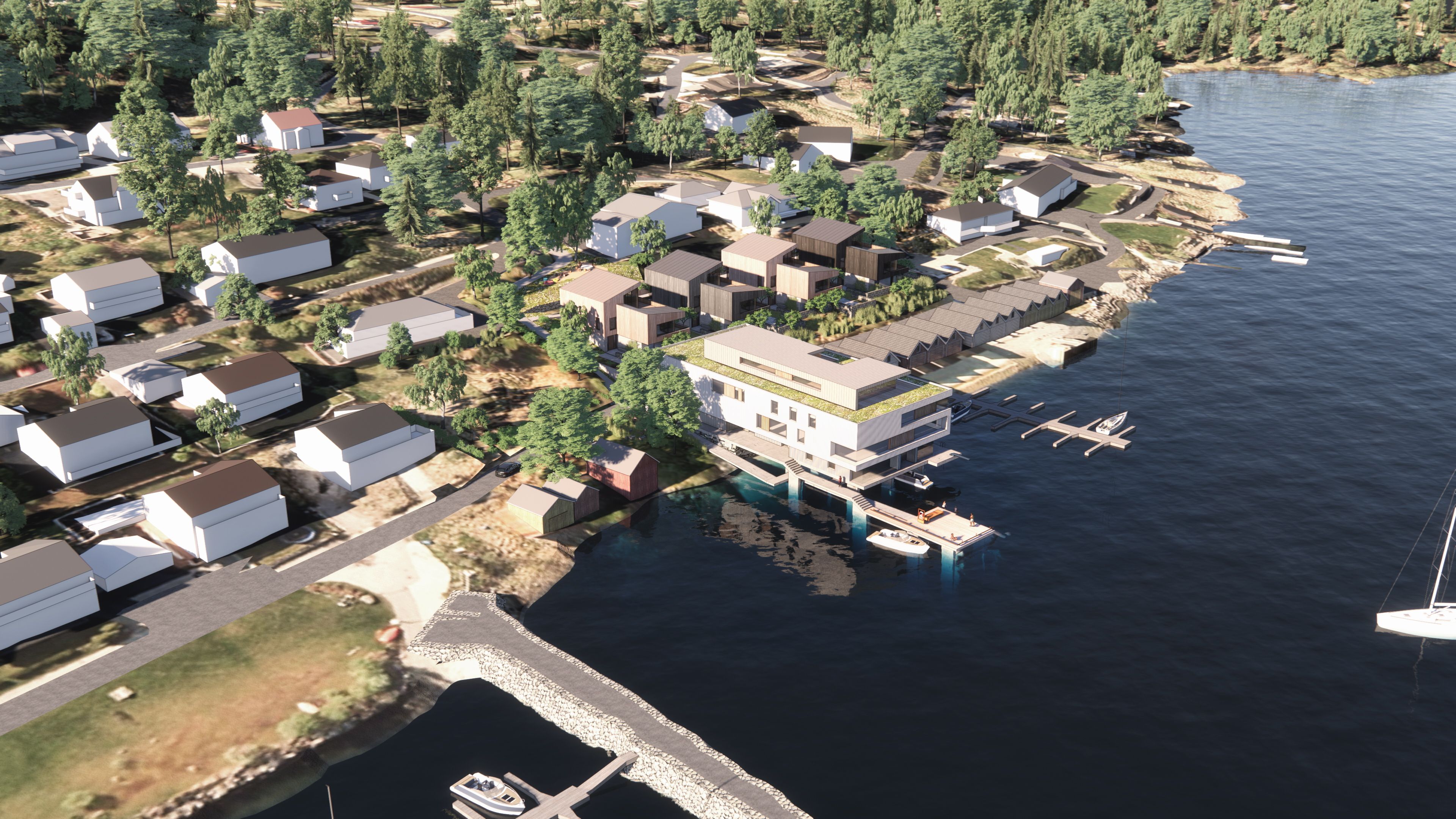 Naboer mener friareal blir rasert. Dette sier utbygger - smp.no