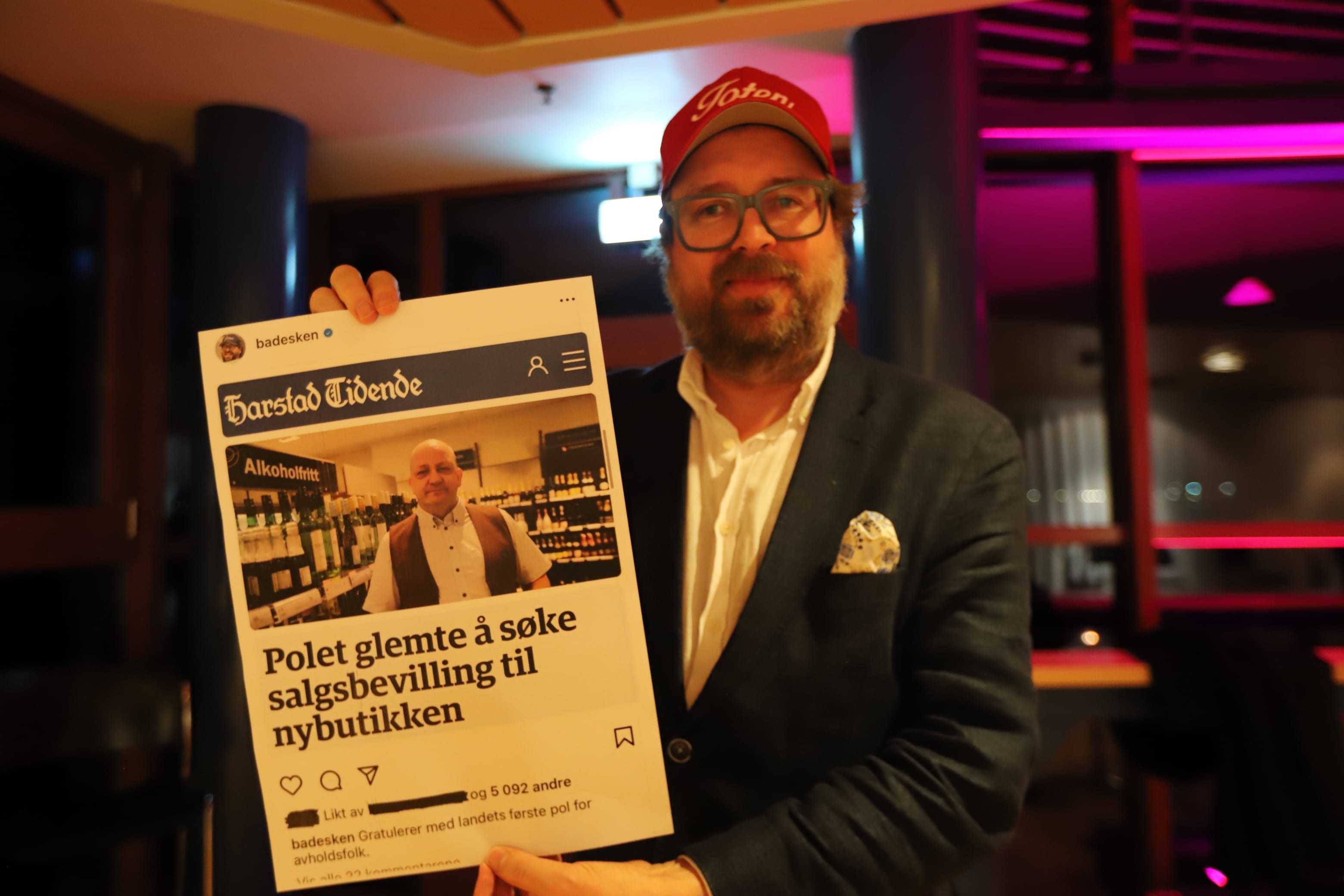 BAdesKen om Harstad Tidendes tabber: – Dere har hatt mange Instagram ...