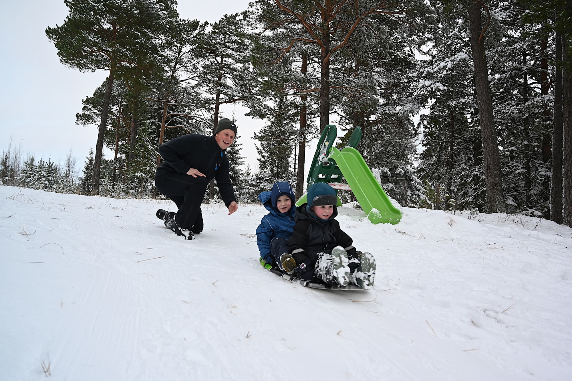 Fikser snøen selv: – Folk tror vel det har rablet for meg - bladet.no