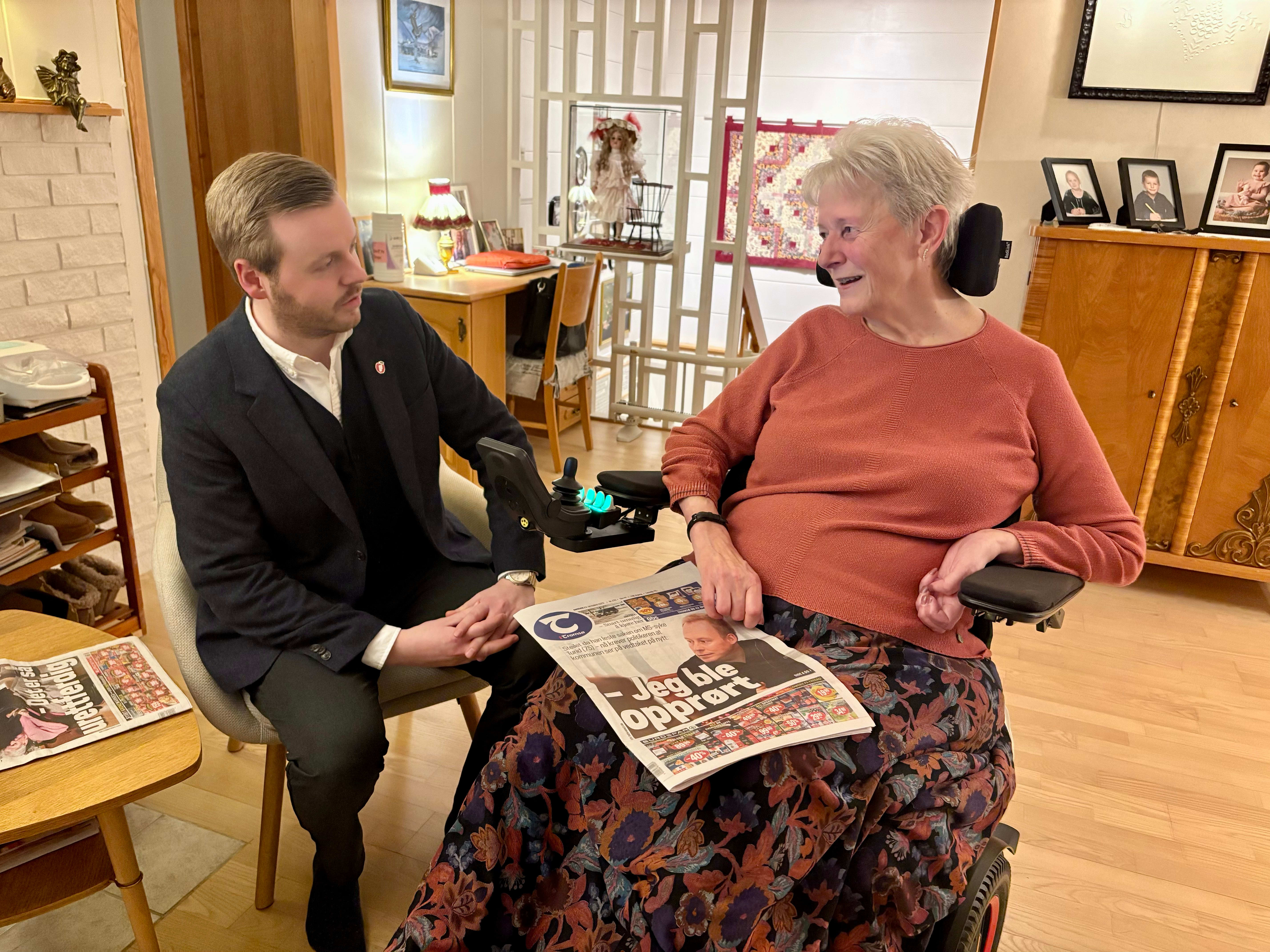 Tok opp Turids (75) situasjon med helseministeren: – Jeg er veldig ...