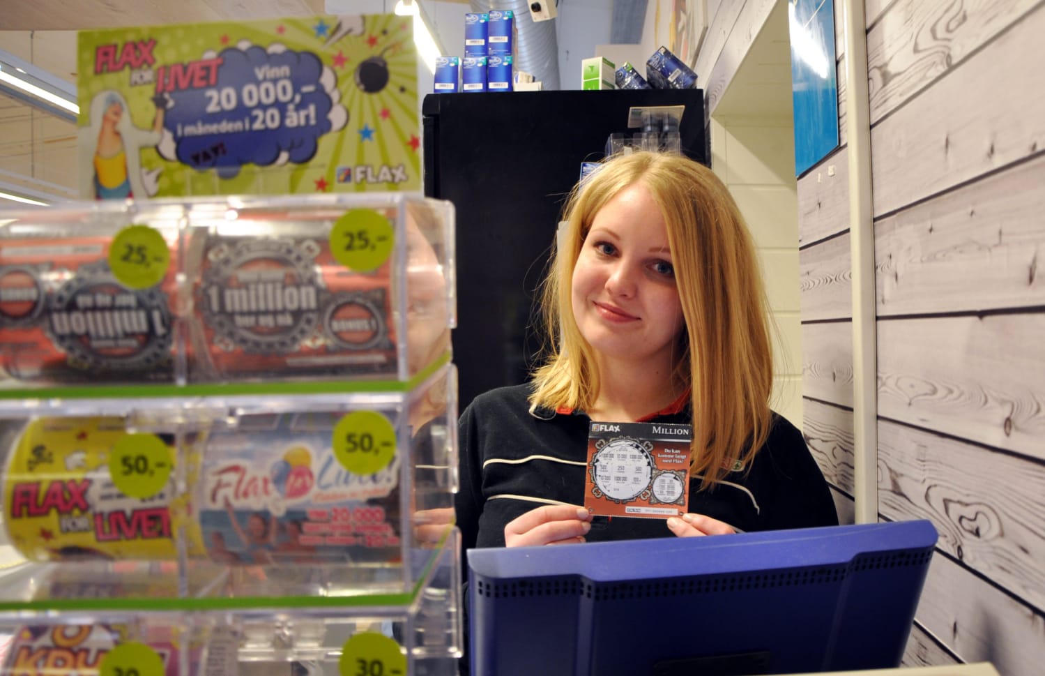 Vant én million kroner på Flax-lodd - folkebladet.no