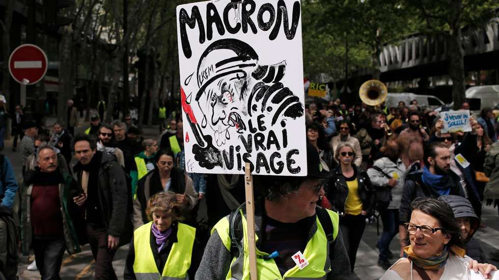 Gule vester demonstrerte i Frankrike igjen - framtidinord.no
