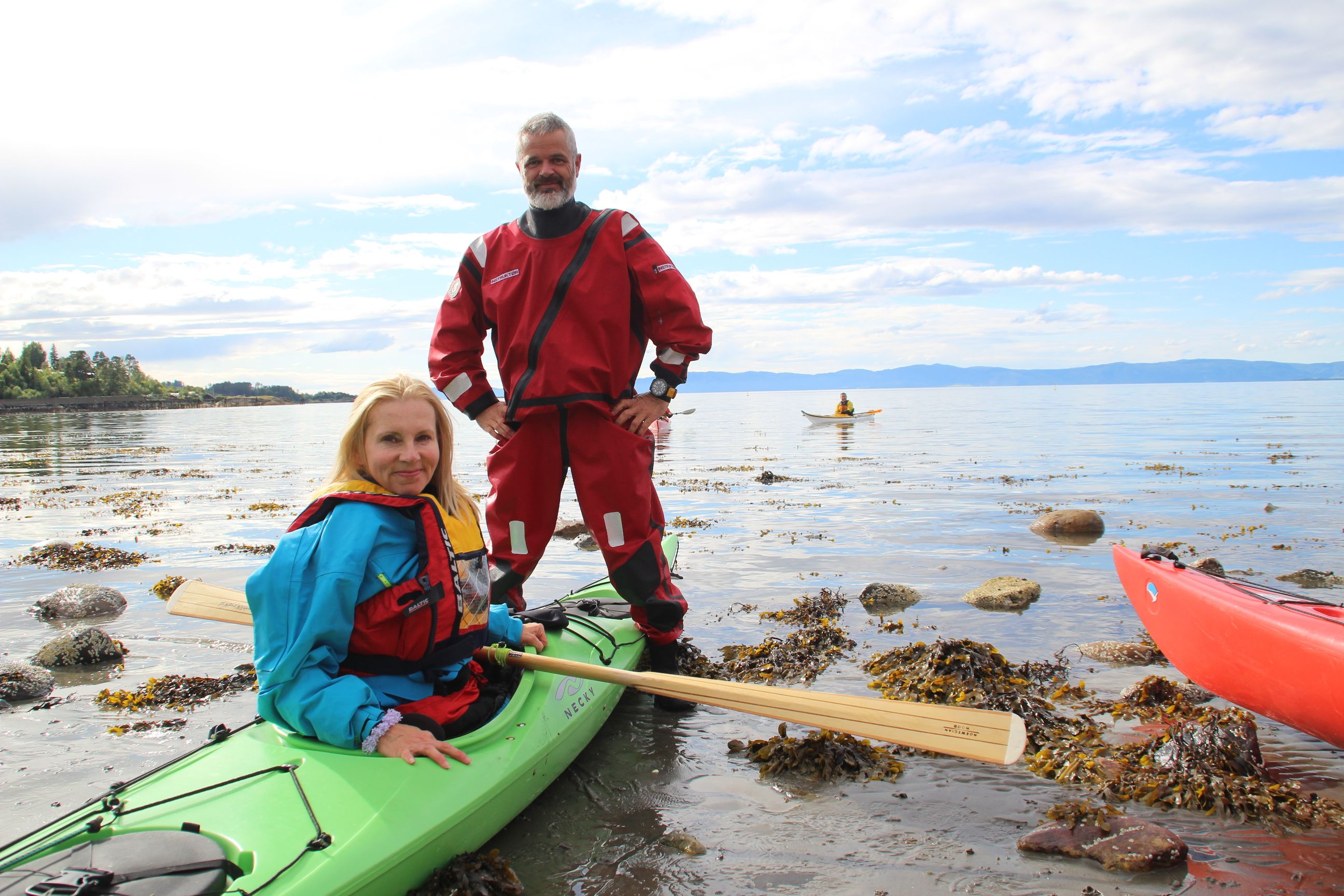 Trente på redningsøvelser i vannet - bladet.no