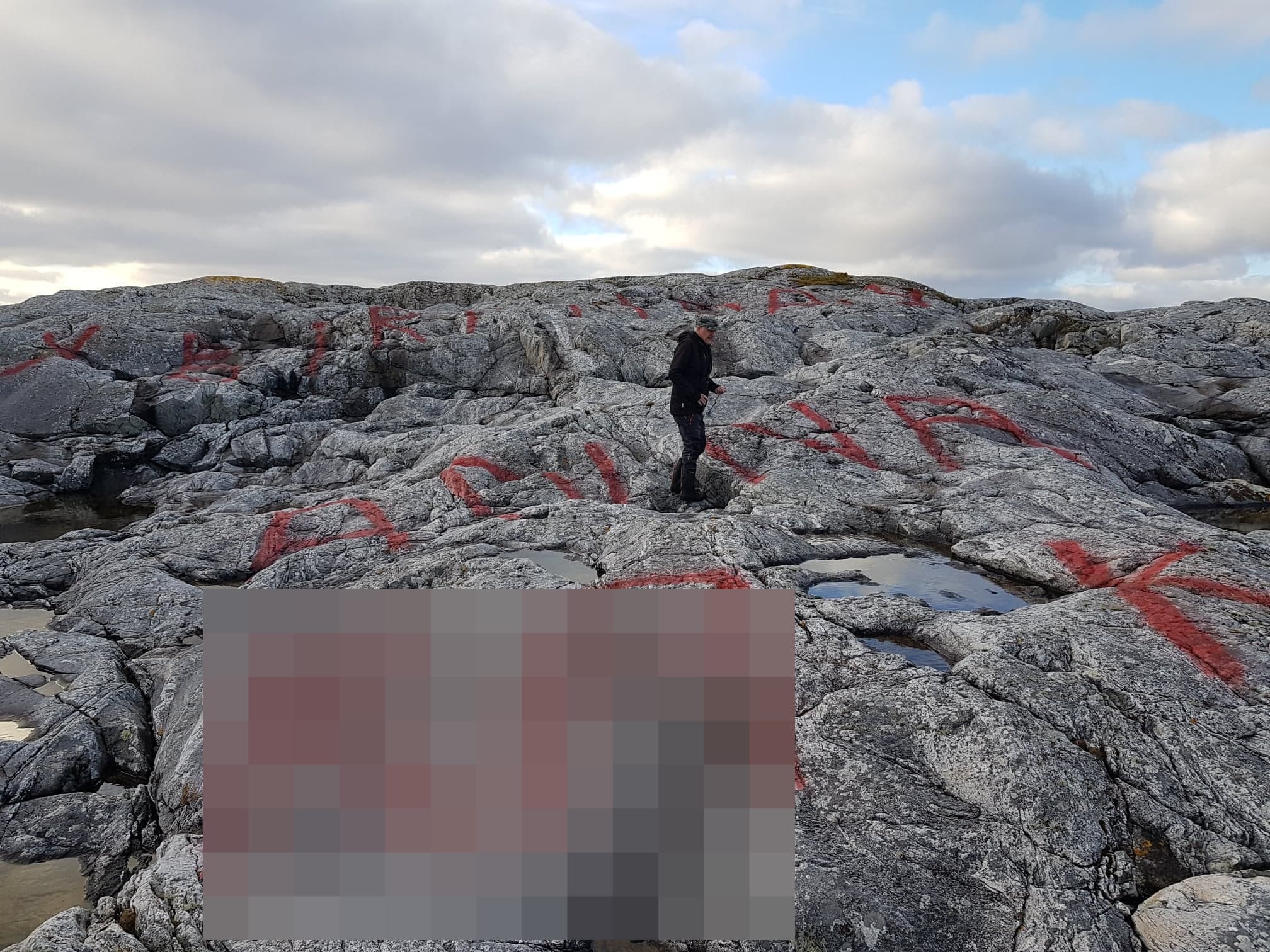 I dag fikk hun se rødbokstavene med egne øyne. Har bare ett eneste ...