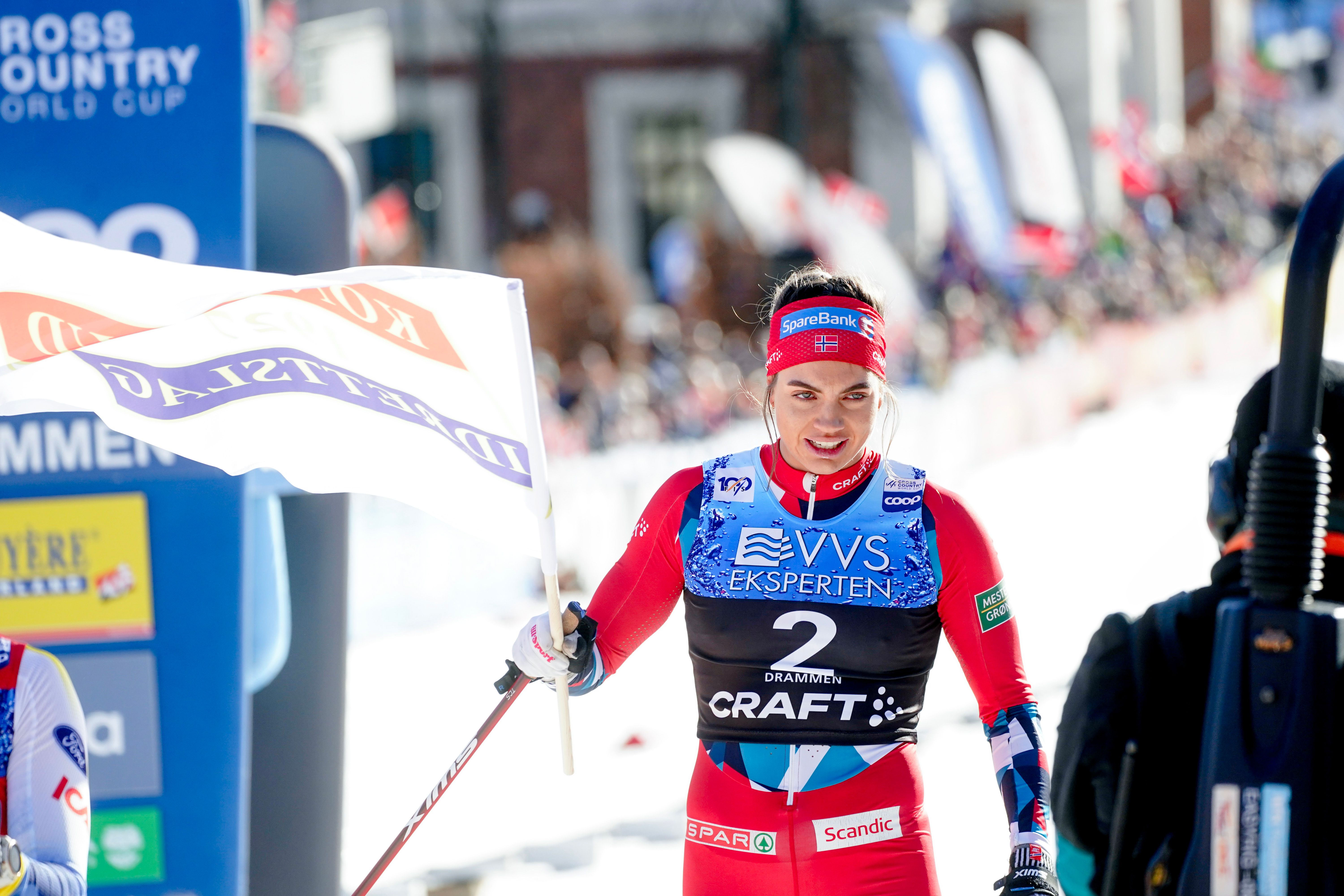 Skistad vant verdenscupsprinten i Drammen – takket for rolig finale ...