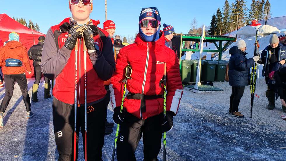 Adrian og Emil brynte seg på de beste i landet - vol.no