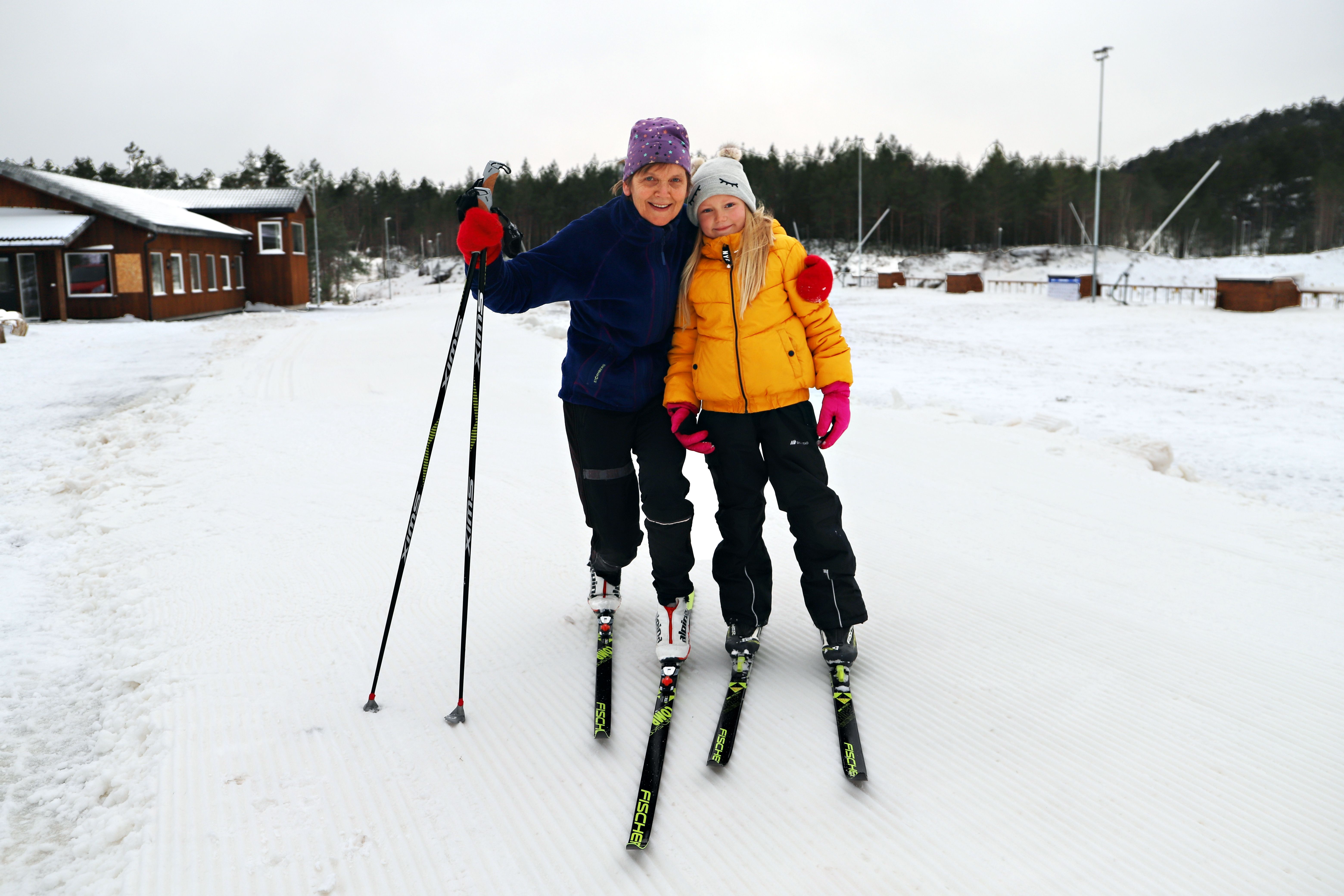 Først ut i skisporet - fvn.no