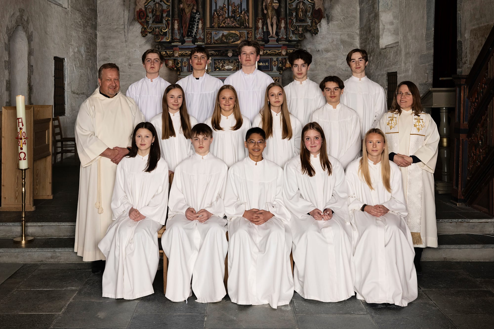 Her er alle konfirmantene i Værnes kirke - s-n.no