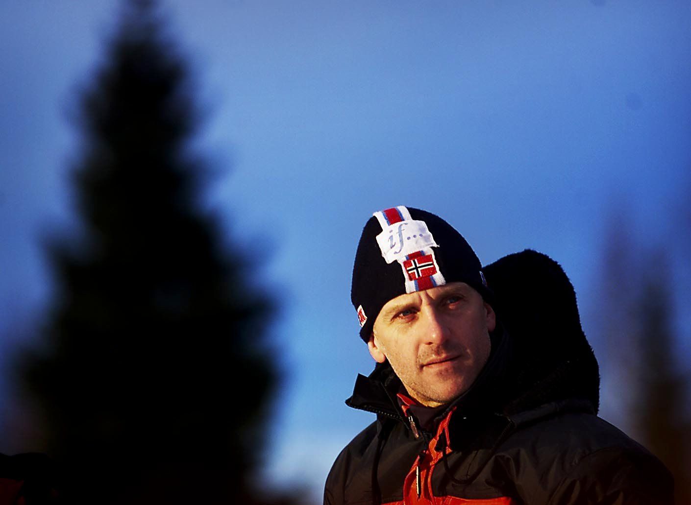 Terje Langli er lite engasjert i ski-VM - han jobber derimot beinhardt ...