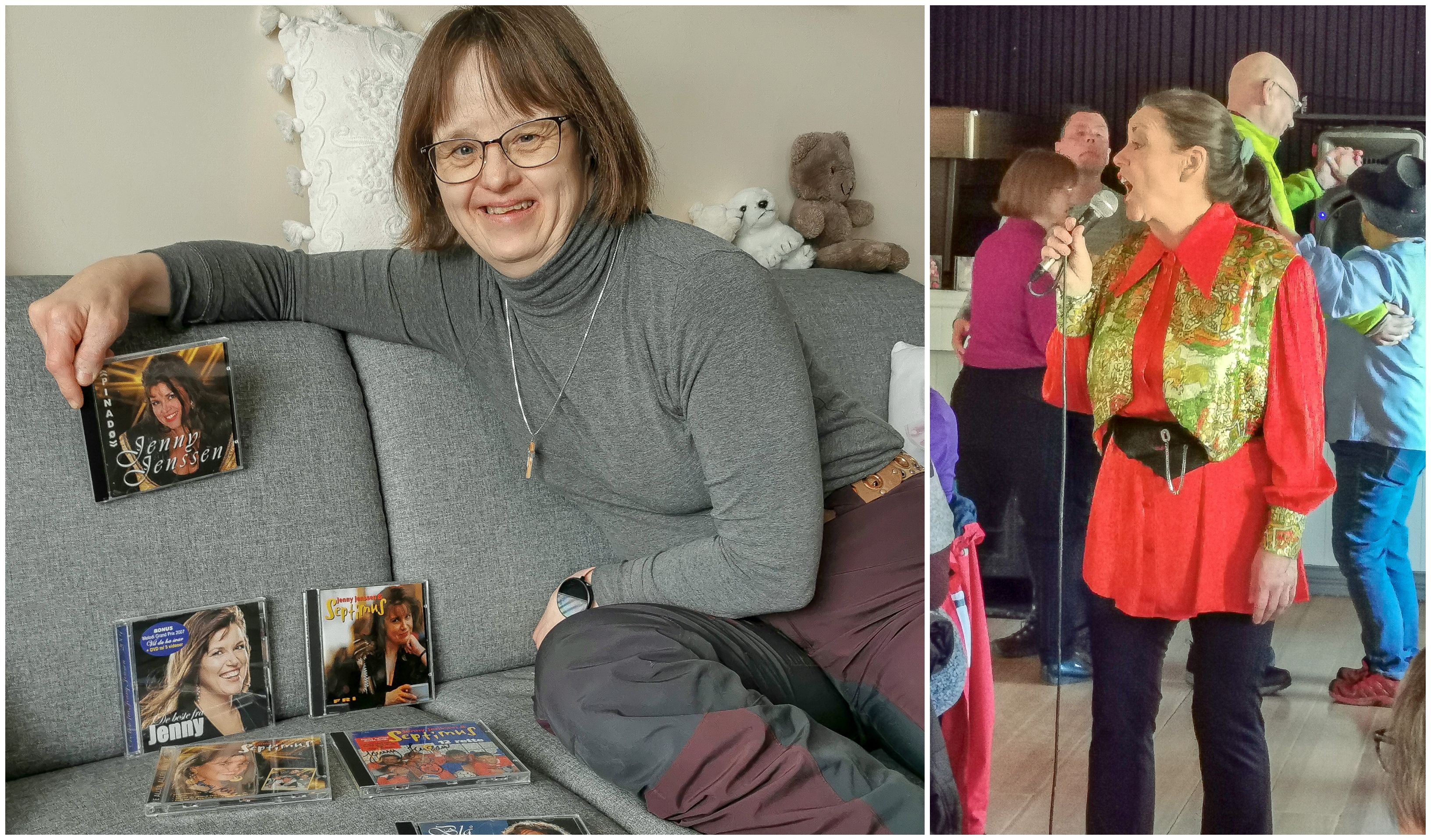 Line har vært på alle konsertene – og har alle platene - ht.no