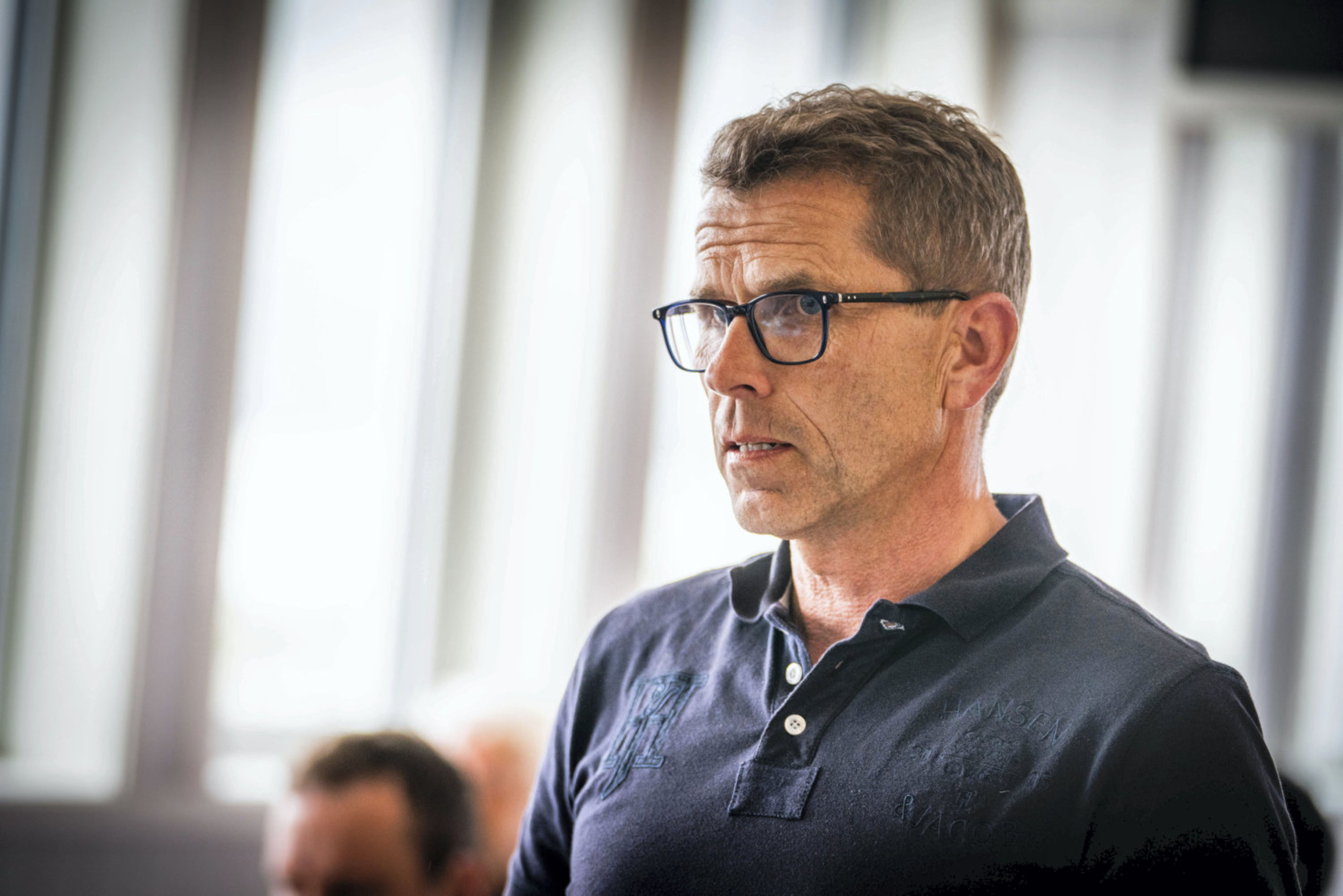 Inge-Jonny Hide må fråtre som dagleg leiar ved Myklebust Verft