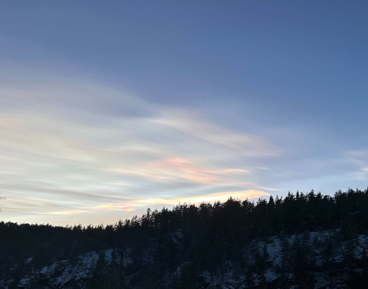 Vakkert værfenomen i dag - varden.no