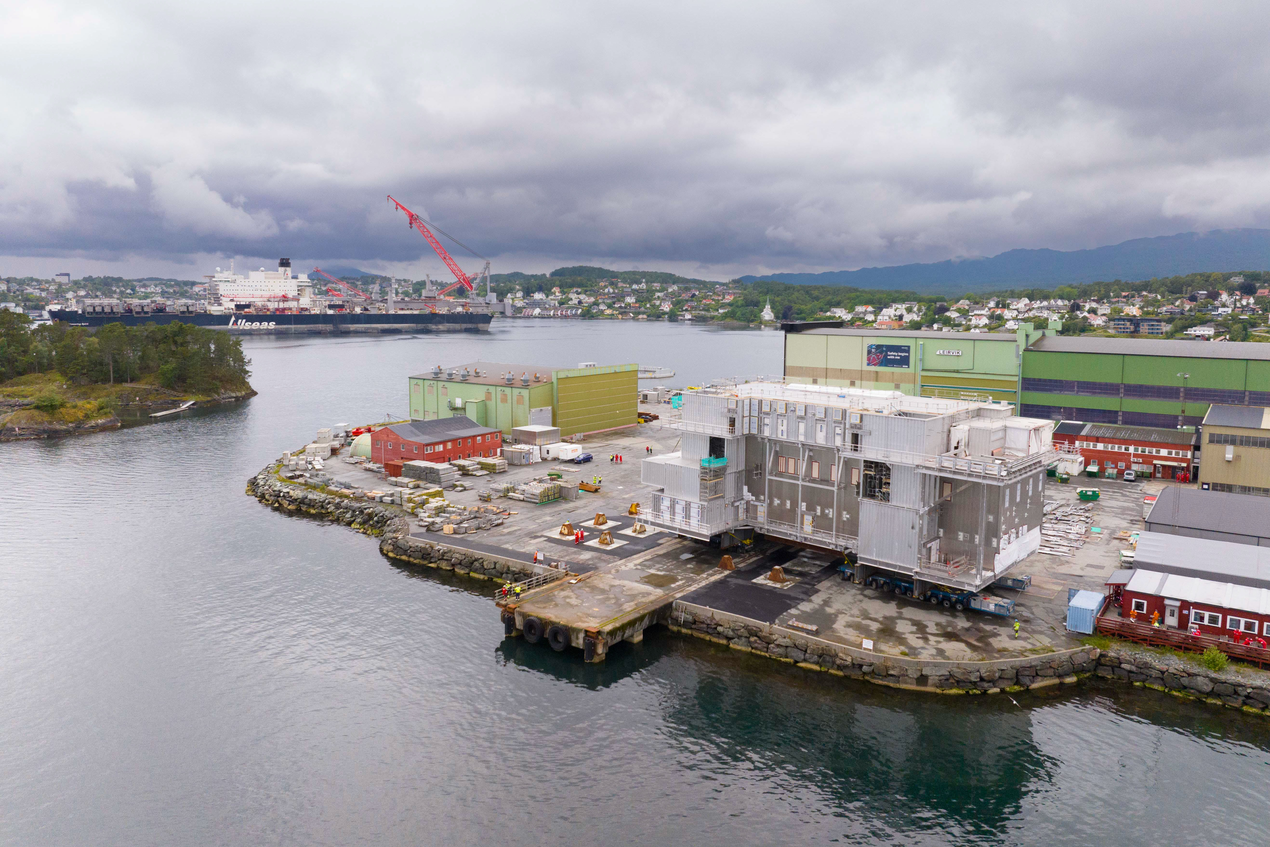 Prosjekt til 1,1 milliardar dukka opp på kaien - sunnhordland.no