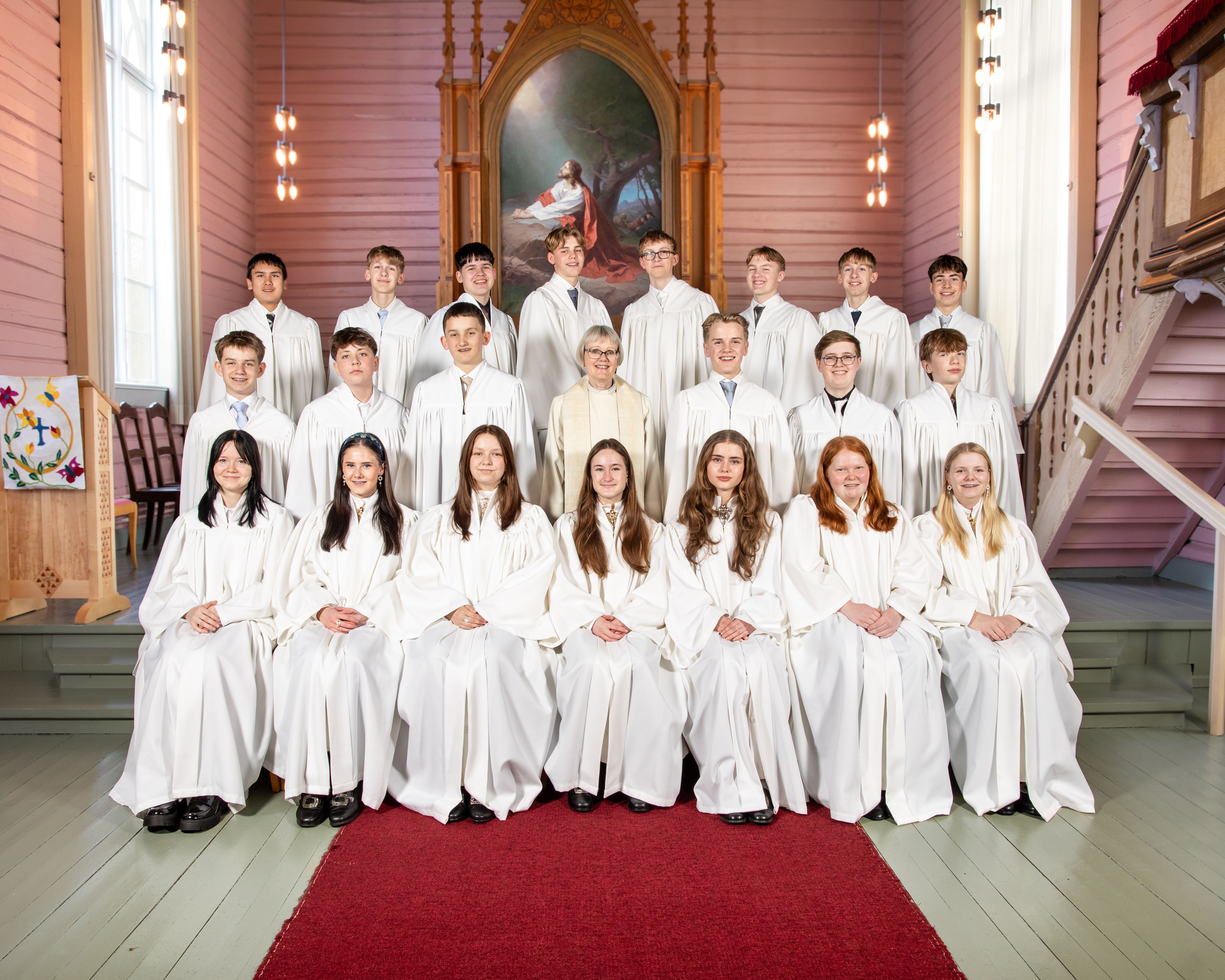 Konfirmantene i Sømna 2025