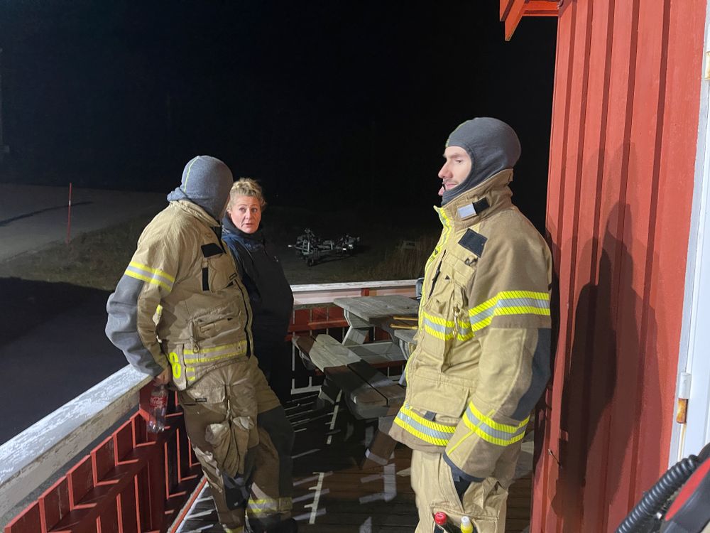 Varaordfører var selv med å slukke brannen: – Vi forsøkte å slå ut ... Varaordfører var selv med å slukke brannen: – Vi forsøkte å slå ut ...