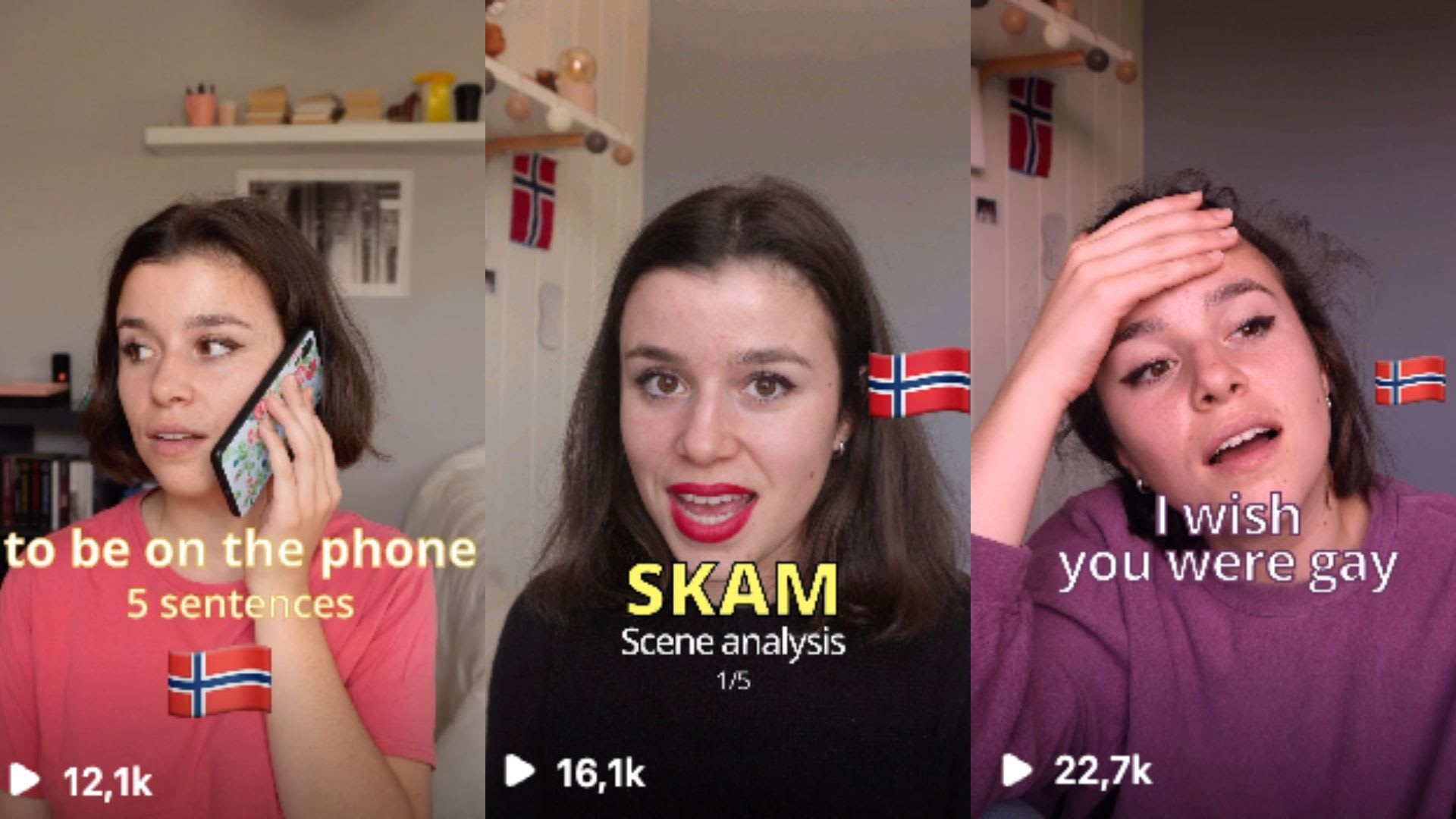 Ilys (24) fikk flere tusen følgere etter at hun flyttet til Trondheim ...