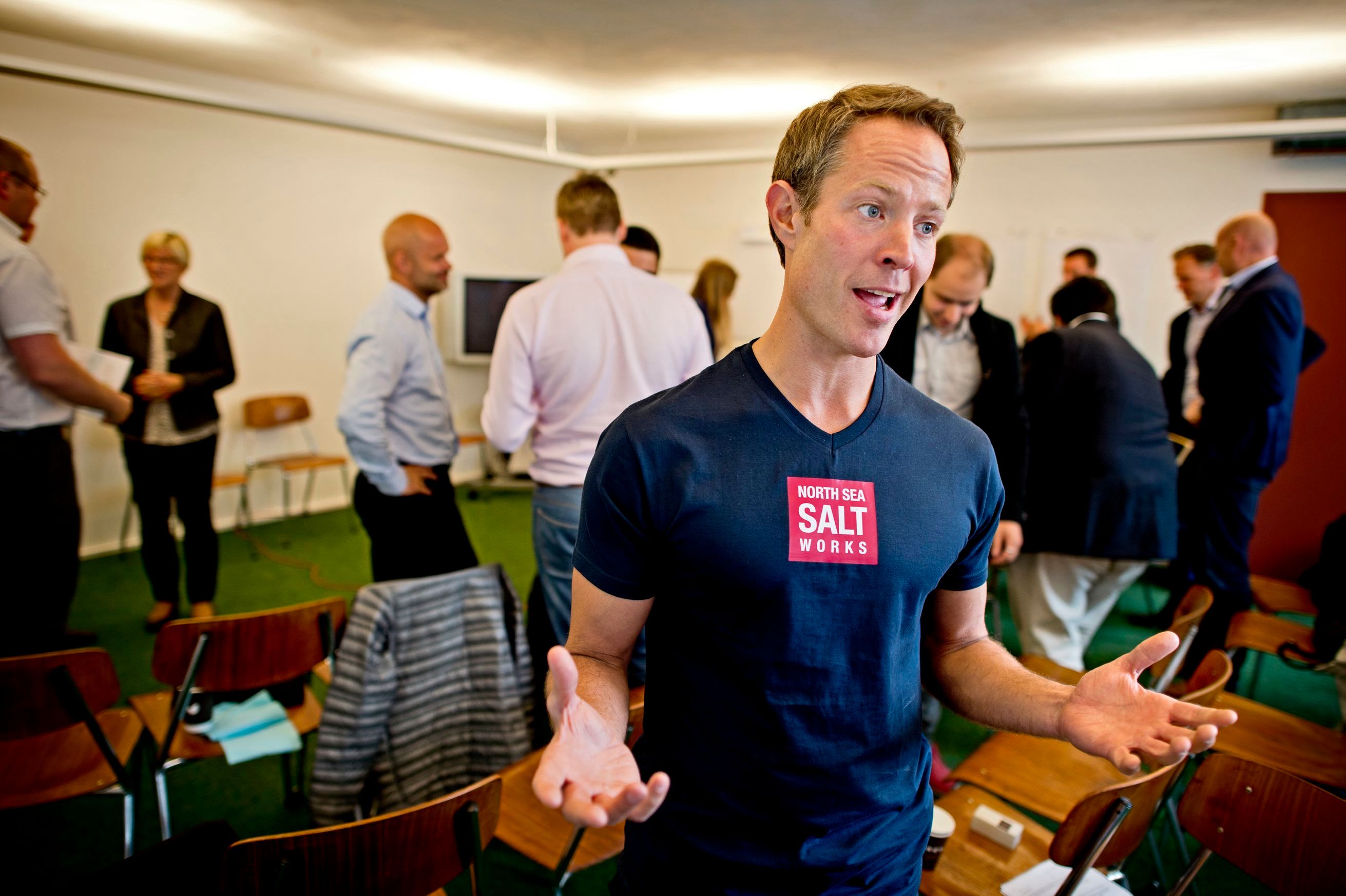 Satser alt på salt - smp.no