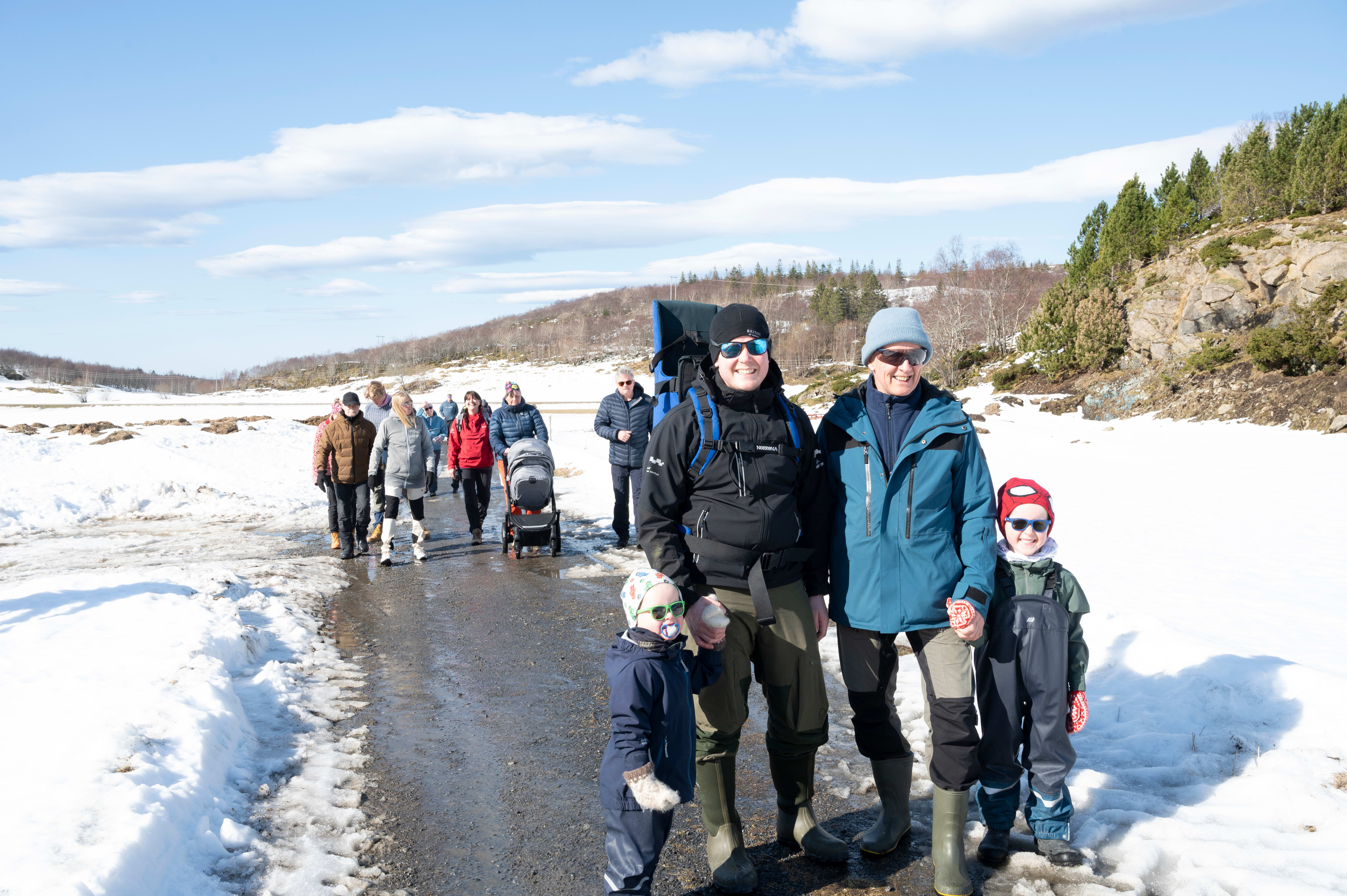 Nær 300 personer deltok på tradisjonsrik natursti - banett.no