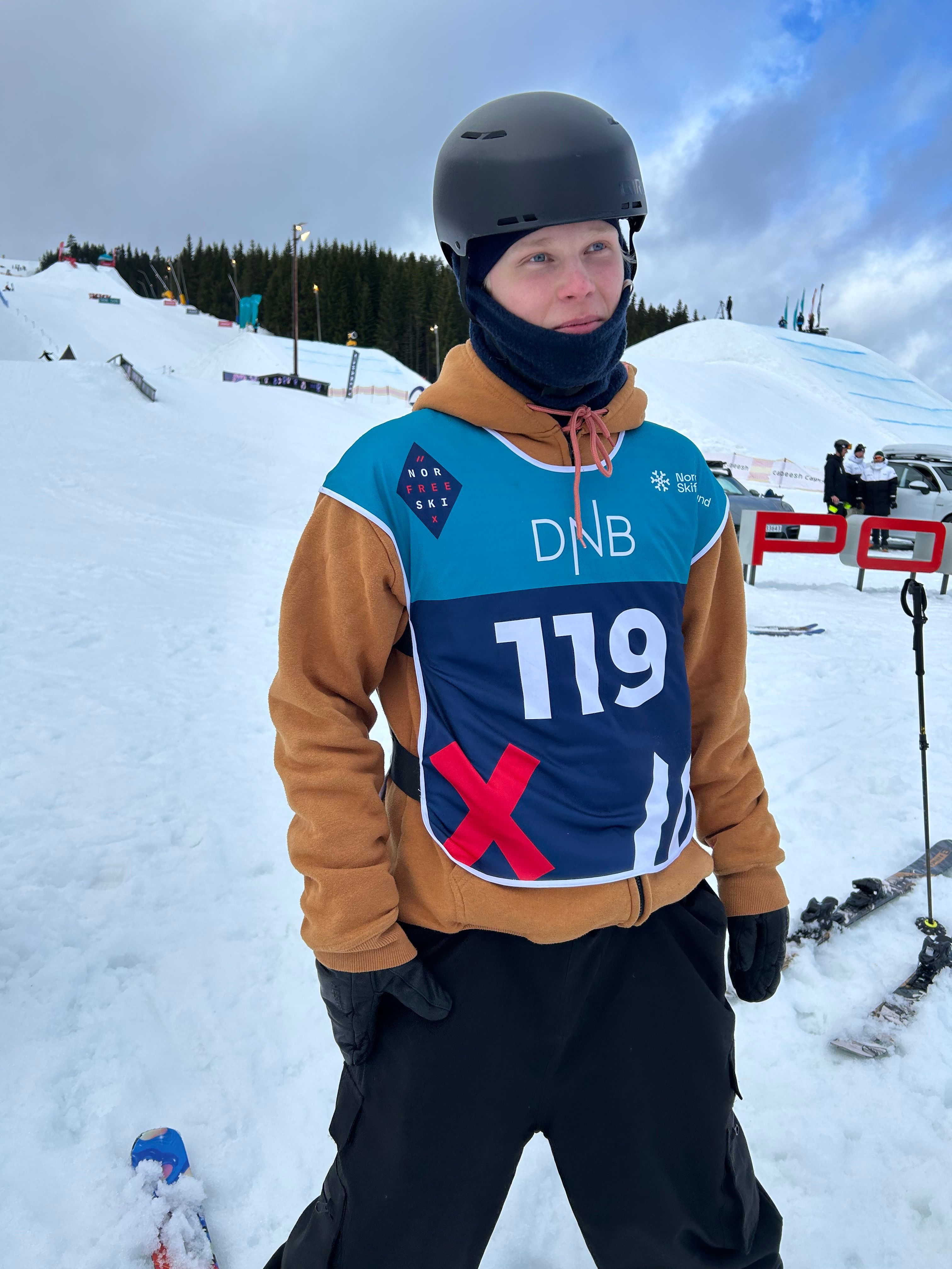 Martin (17) tok sølv i NM i freeski - vigga.no
