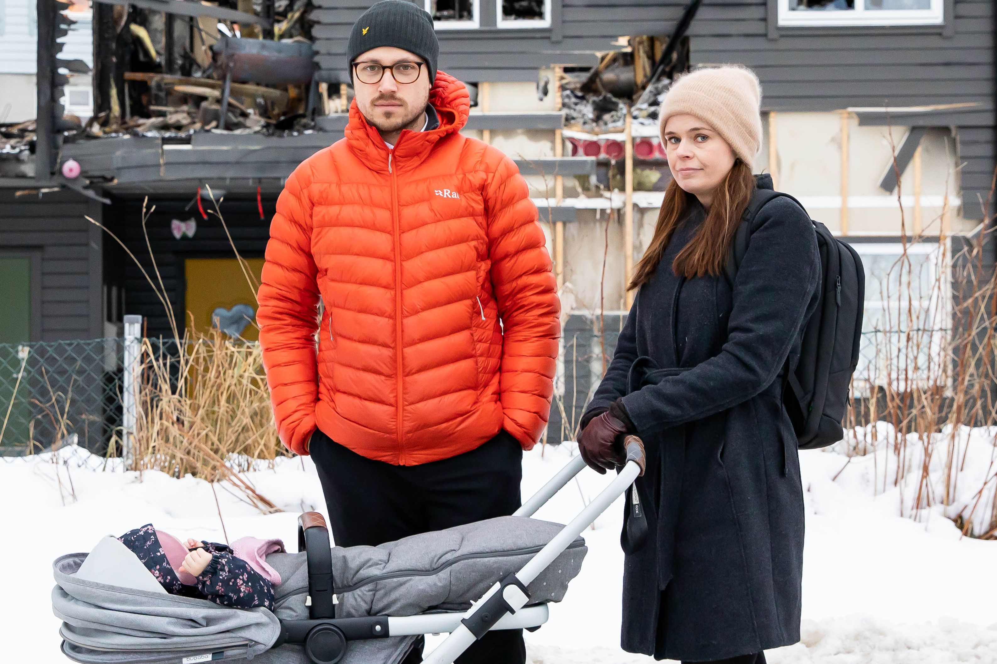 Har to barn i barnehagen som brant: – Spesielt trist for eldstejenta ...