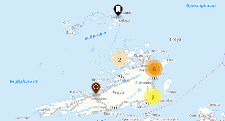 Her er alle nærings-, forretning og landbrukseiendommer solgt på Frøya ...