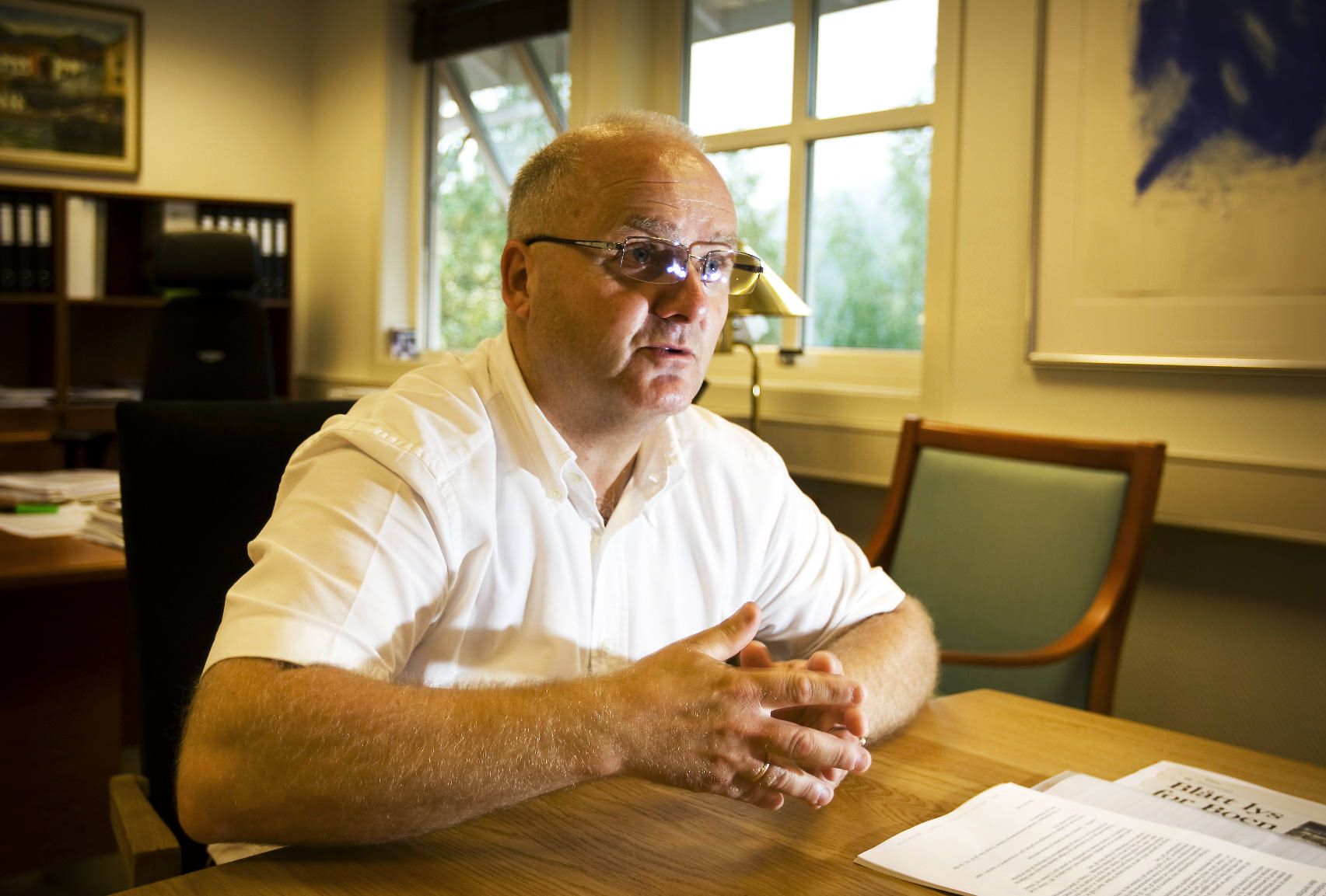 Industrikonsernet Johan G. Olsen kan bli rammet av Trump-toll - fvn.no