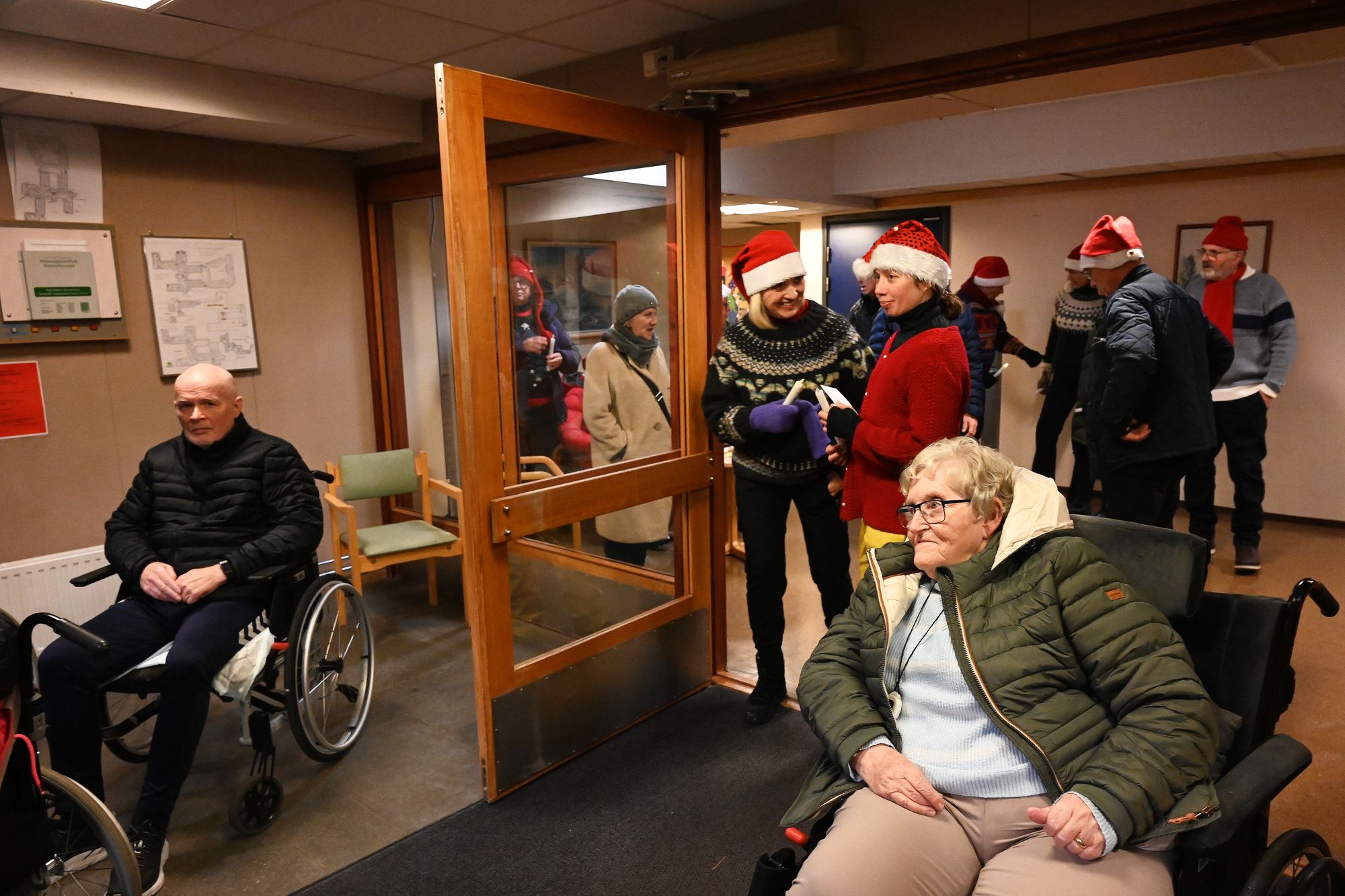 Brudd i tradisjonen: Nissen er ikke vant til å gå