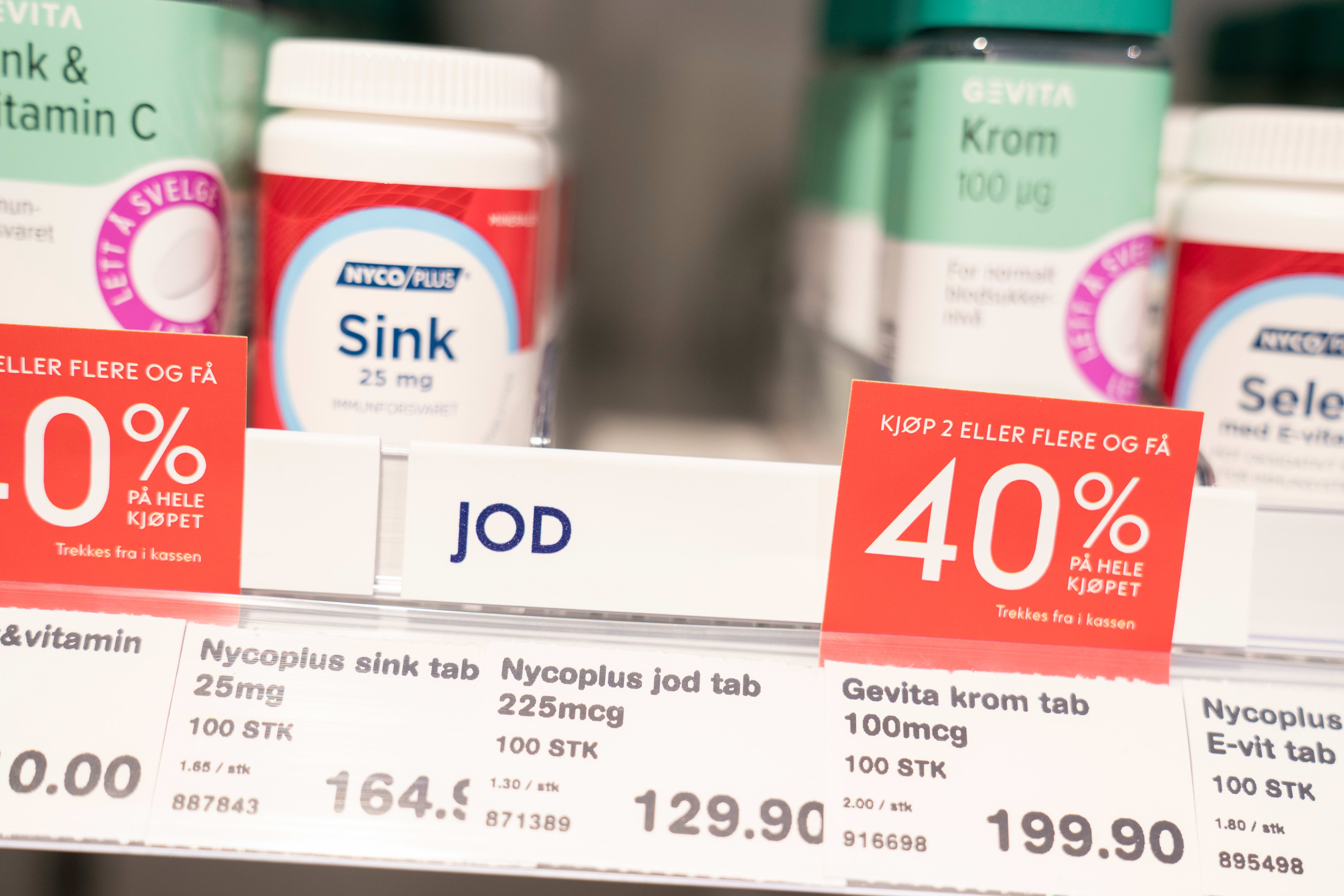 Apotek advarer – tendenser til at folk kjøper «feil» jodtabletter ...